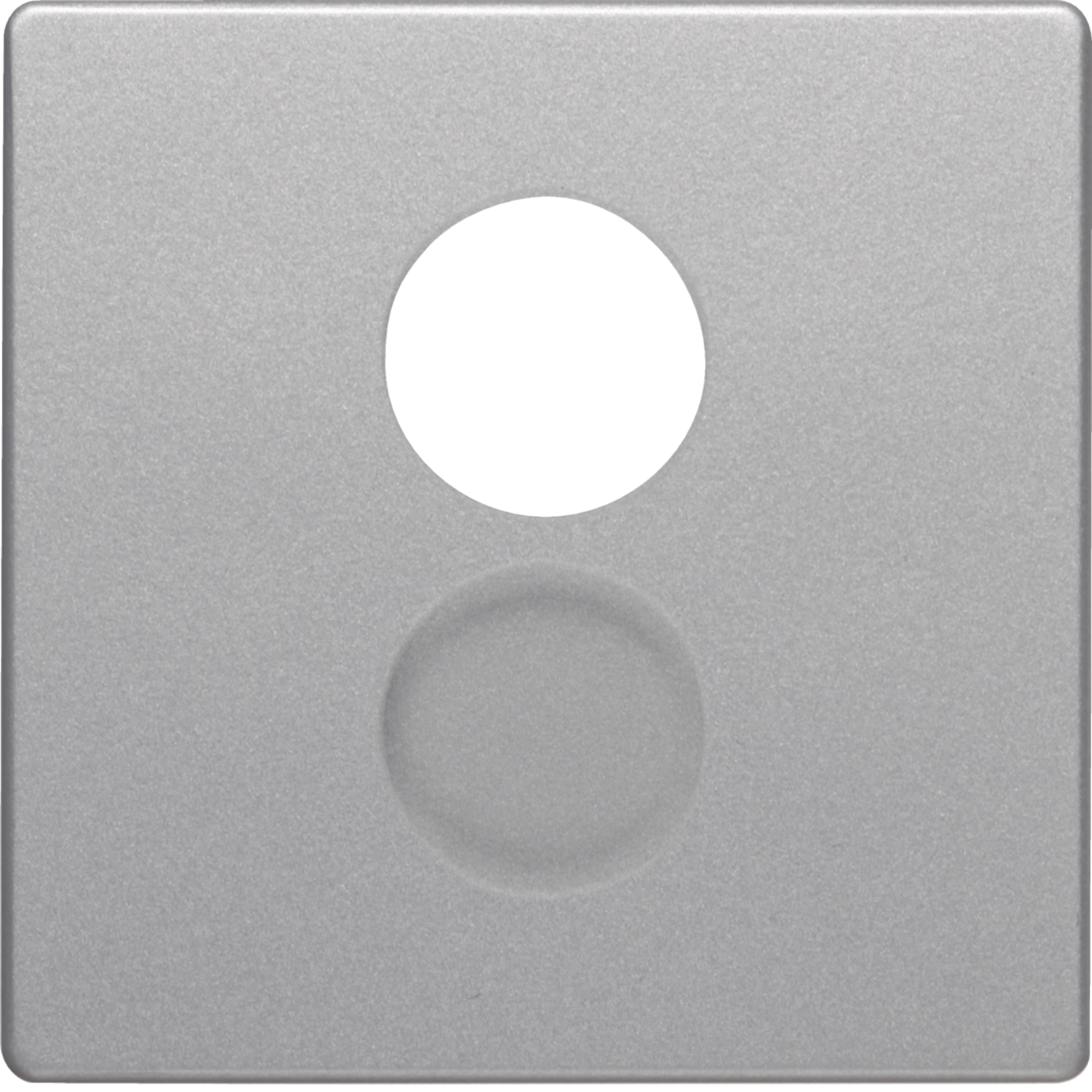 Tapa toma alt. y con. mini, Q.x, alu • 11966084 | Hager