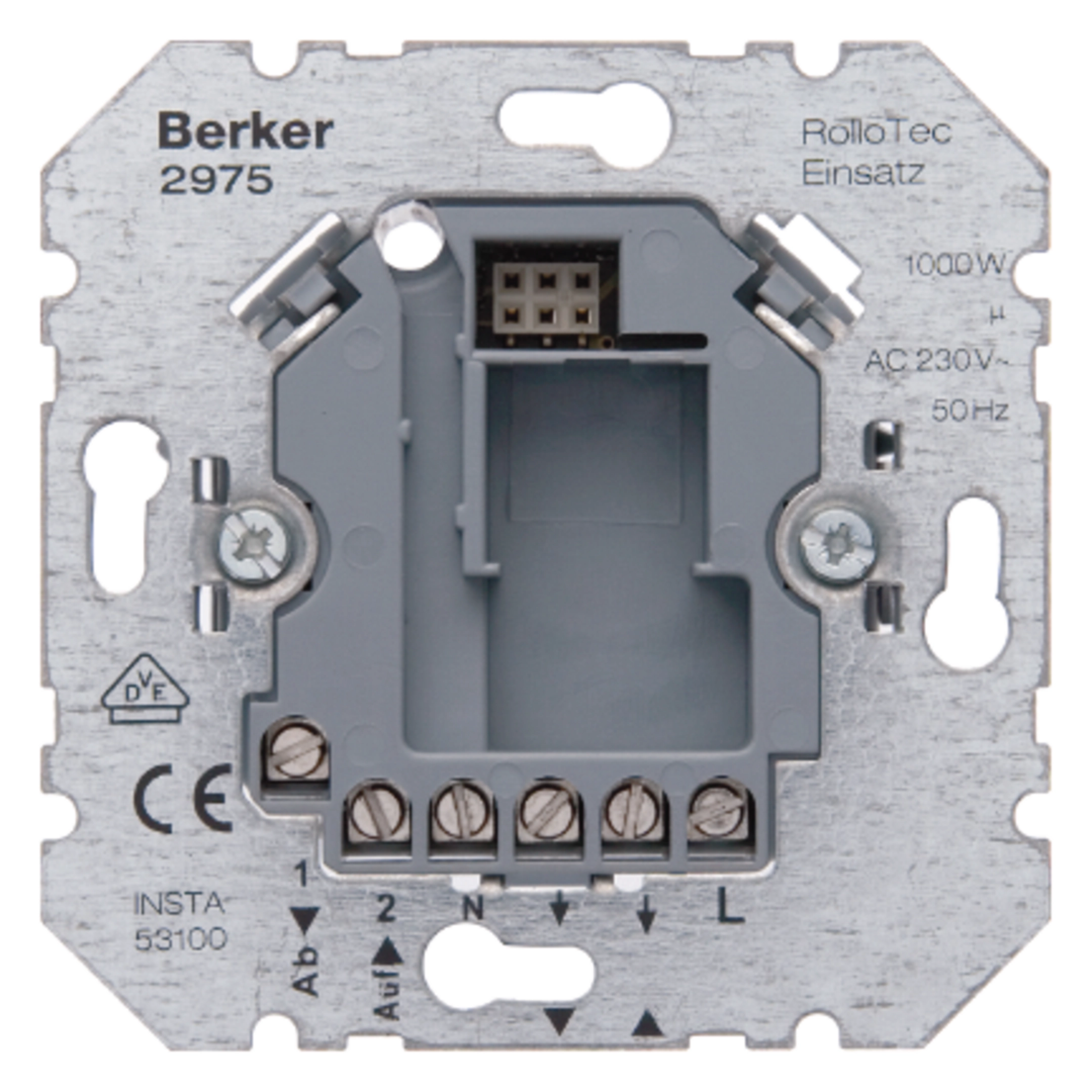 Rollotec® Komforteinsatz Hauselektronik • 2975 | Berker