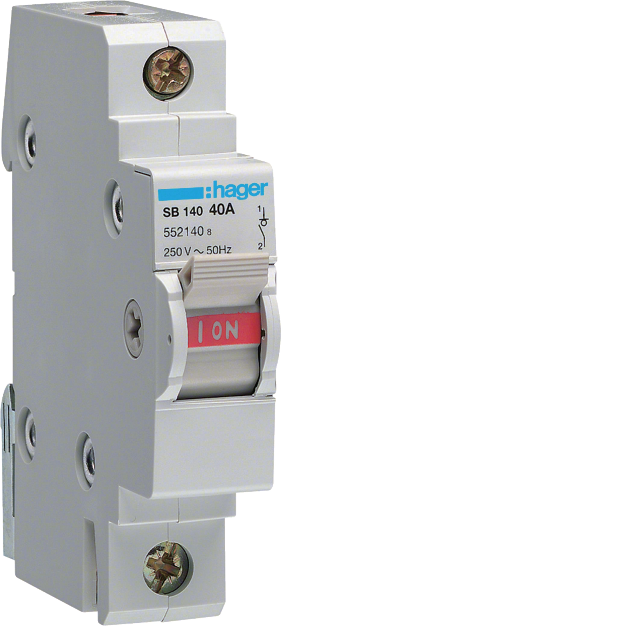 Switch 40A 250V SP POS IND • SB140 | Hager