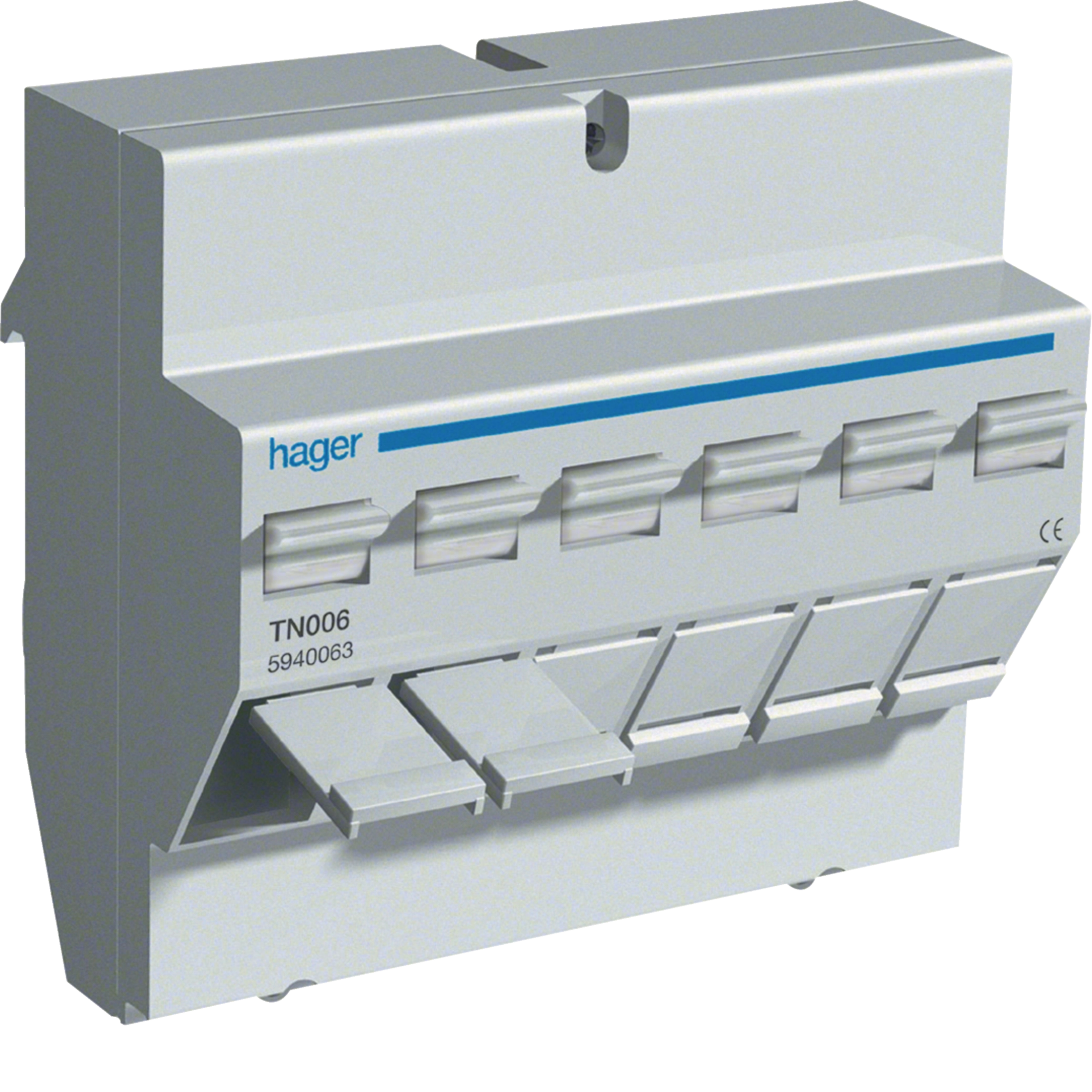 PATCHPANEL 6XRJ45 C5E STP • TN006 | Hager
