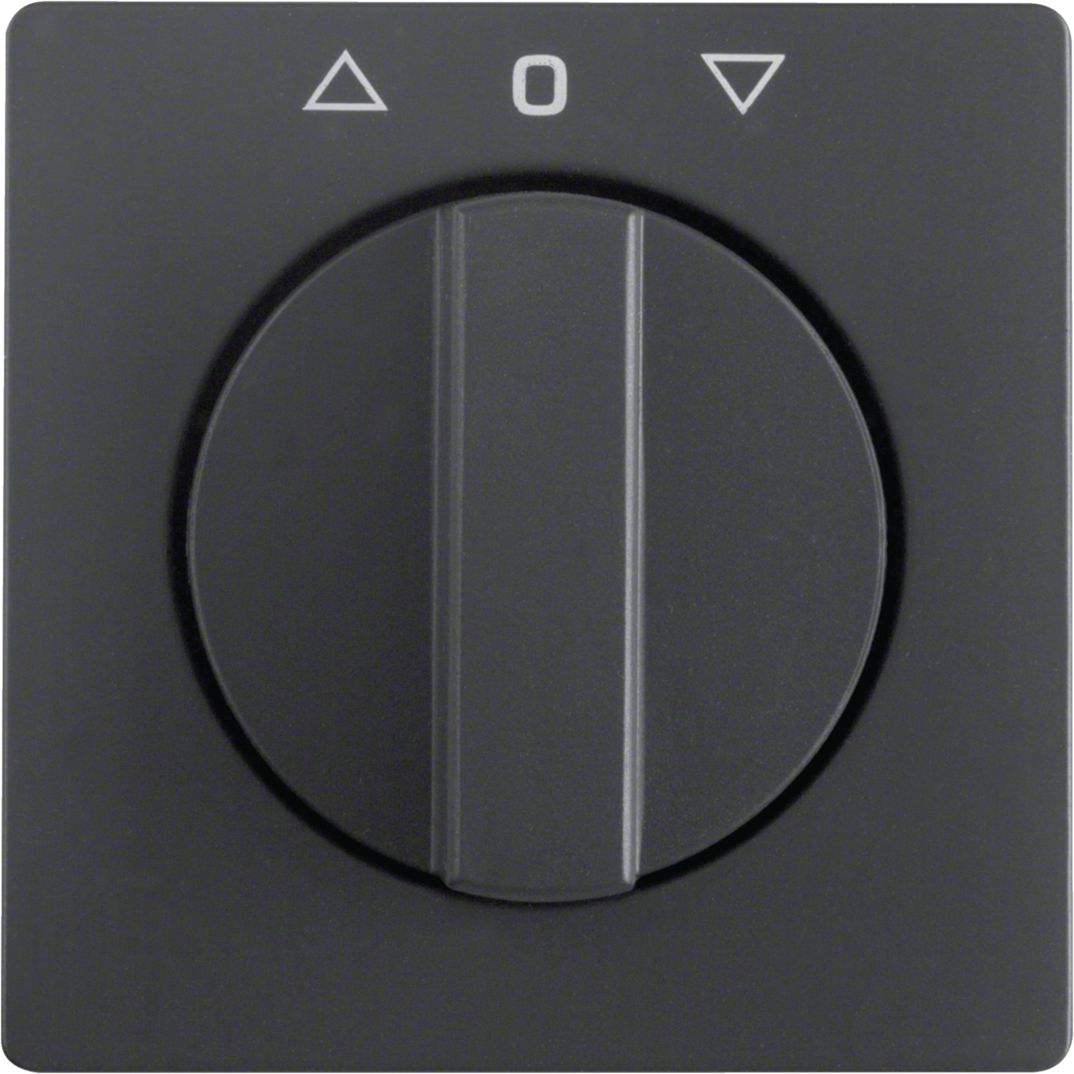 Centre Plate Rotary Blind Control, Anthr • 10806086 | Hager