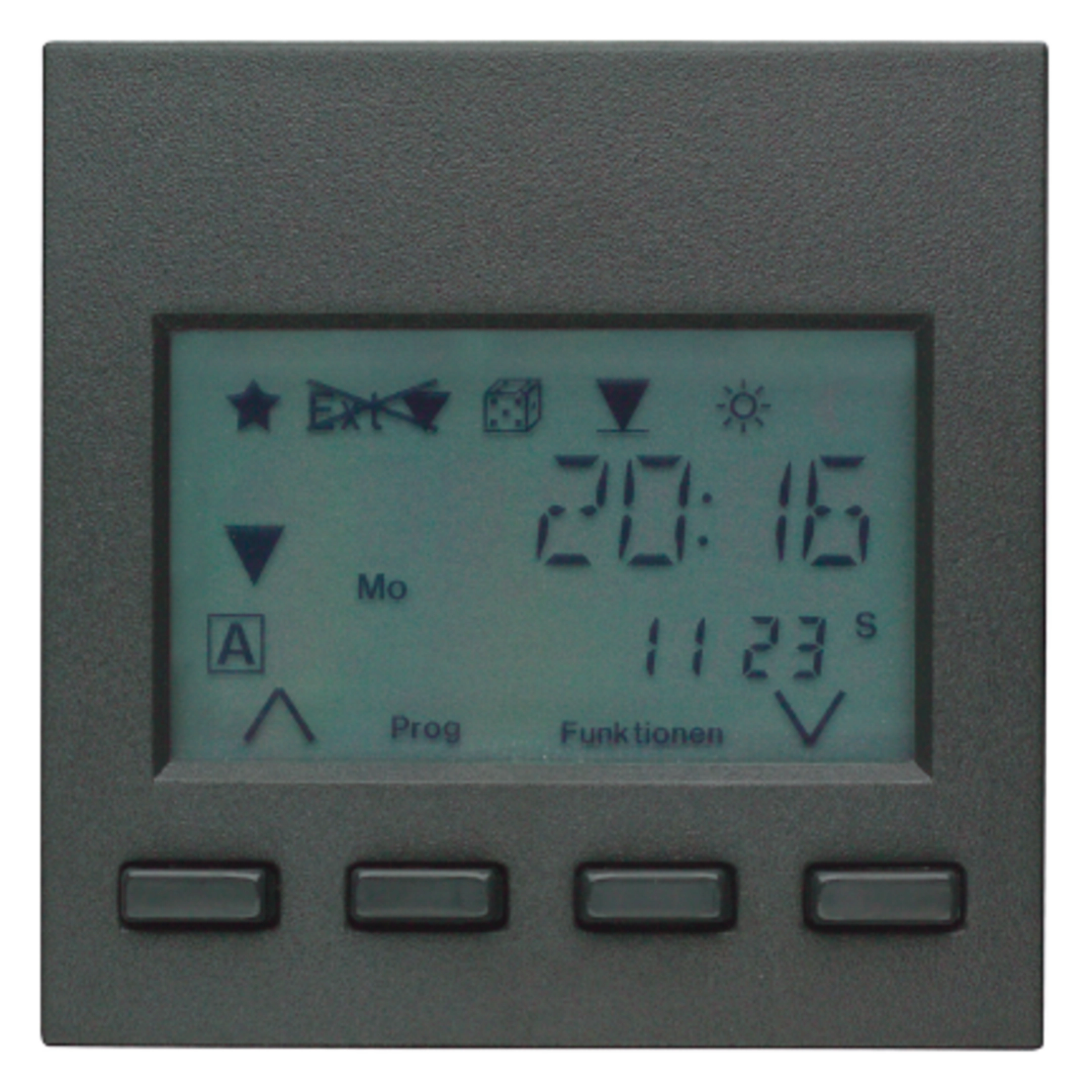 ROLLOTEC®SCHALTUHR KOMFORT MIT DISPLAY.. • 17741606 | Berker