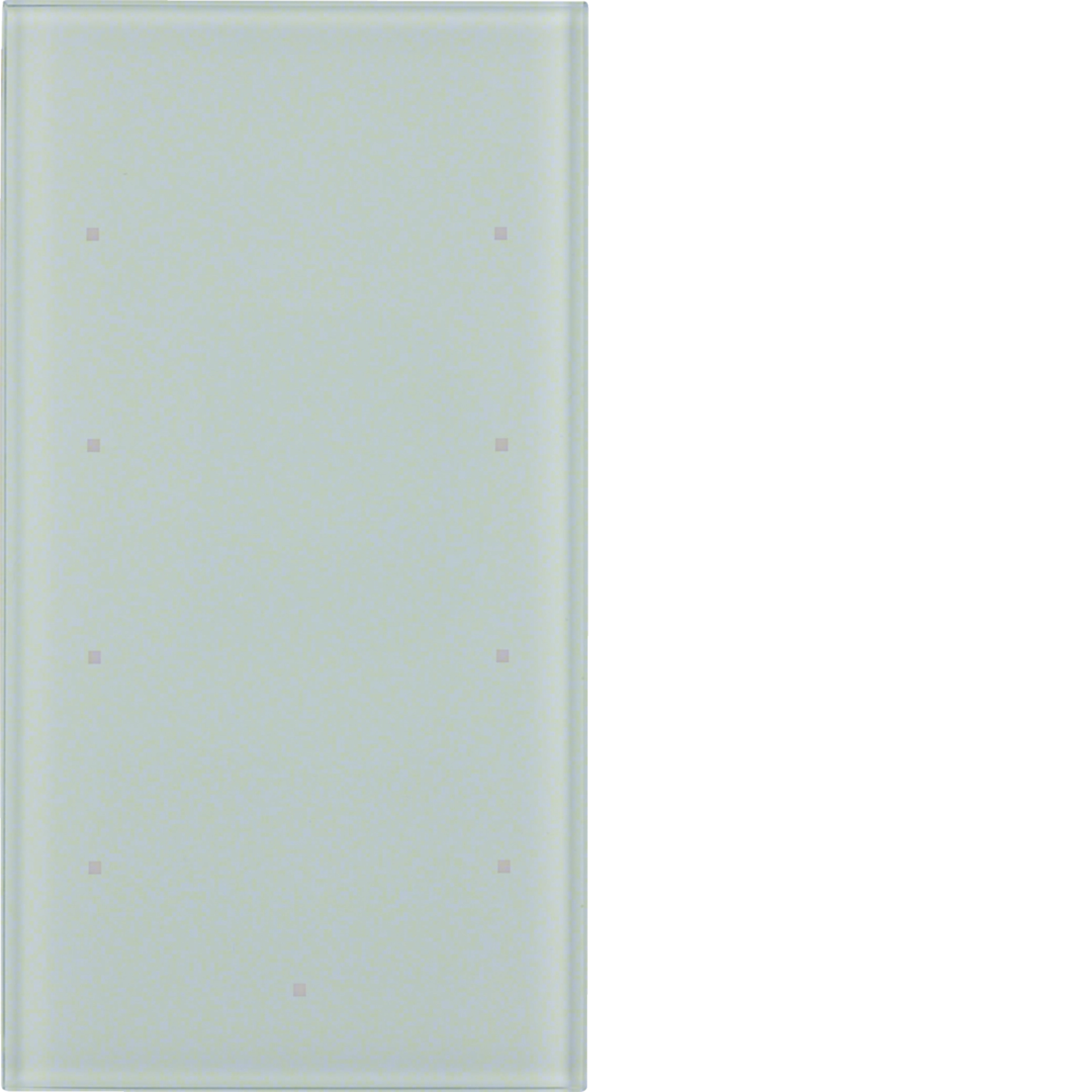 TS Sensor, Glass 4-Gang, Polar White • 168400 | Hager