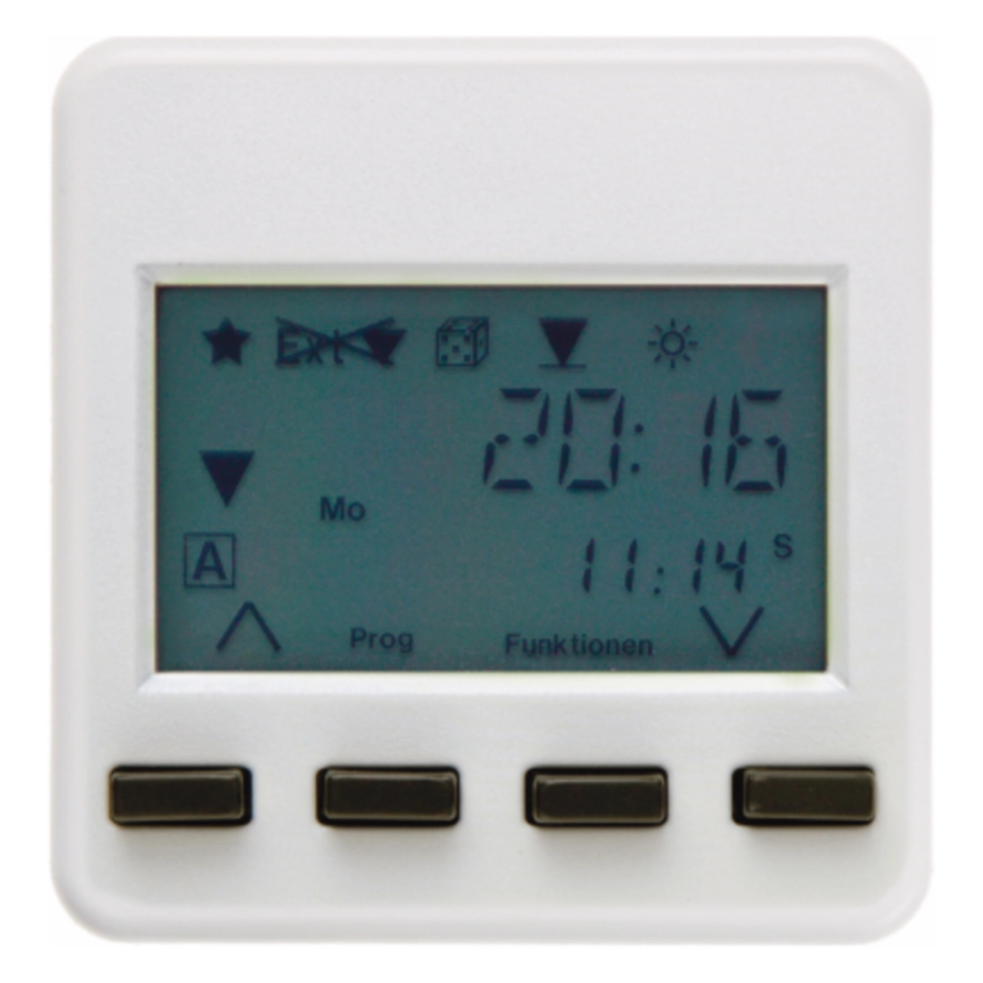 ROLLOTEC®SCHALTUHR KOMFORT MIT DISPLAY.. • 177409 | Hager