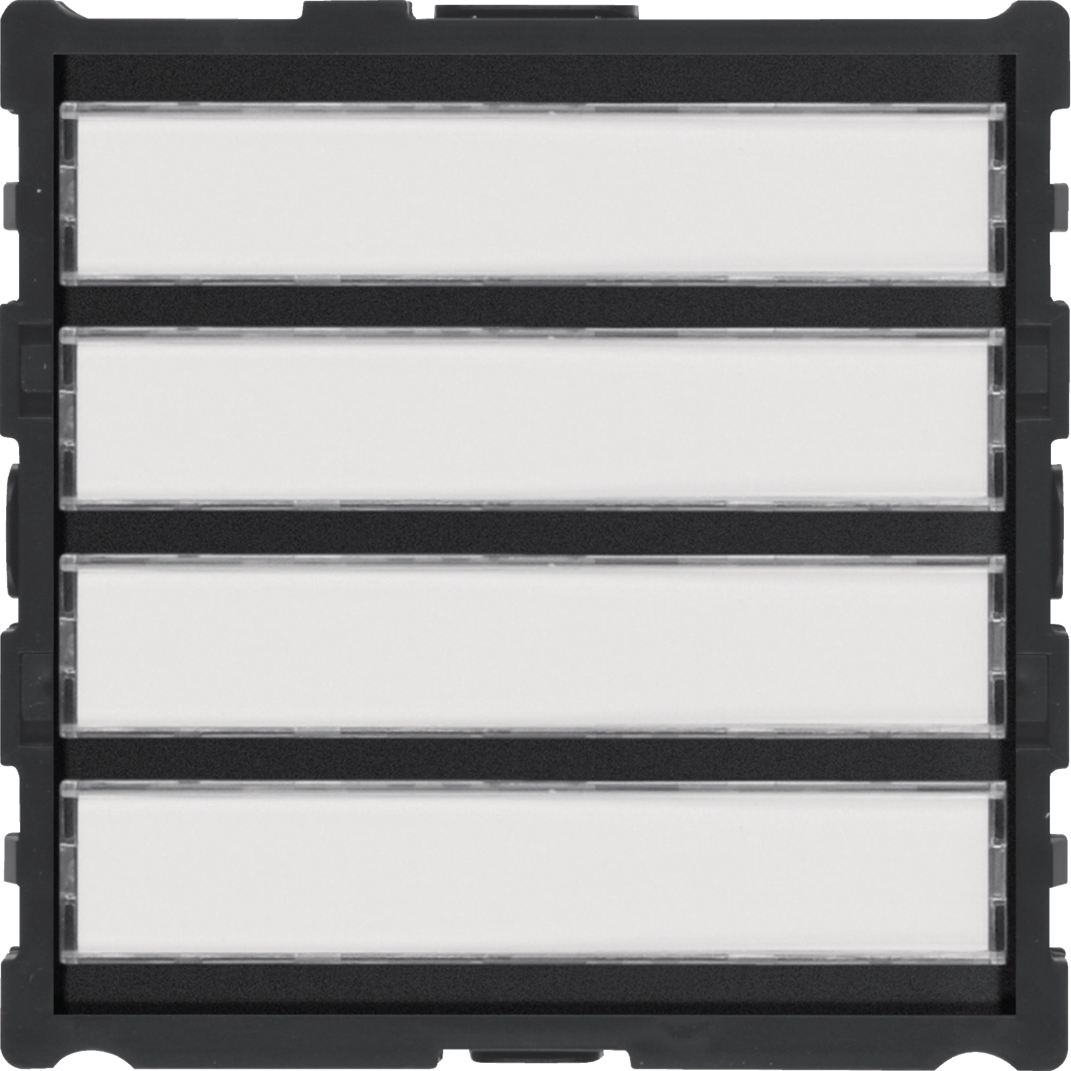 Call push-but LED name plate 4/1 2w one • REU044X | Hager