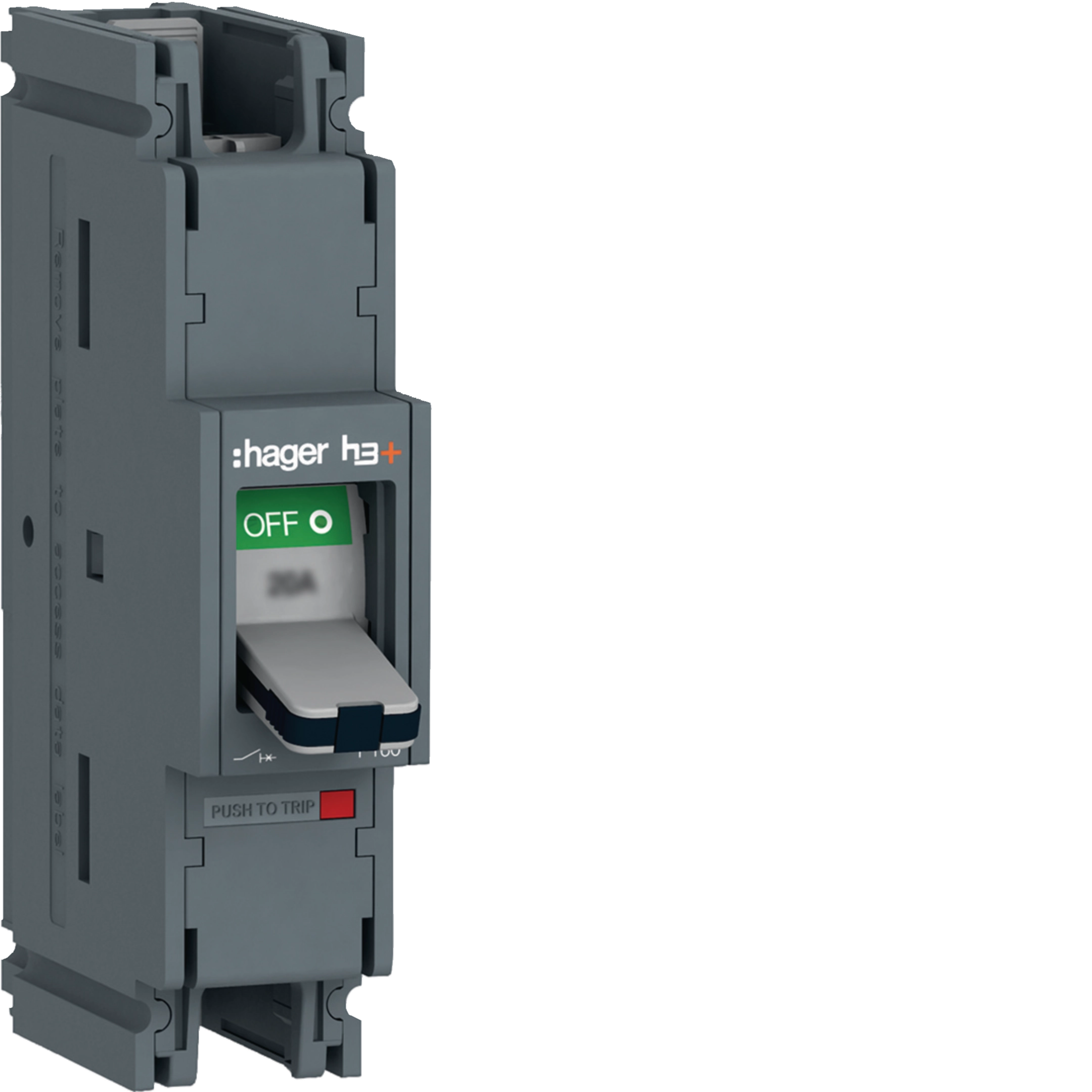 MCCB h3+ P160 TM 1x16A 18kA • HDS014EC | Hager