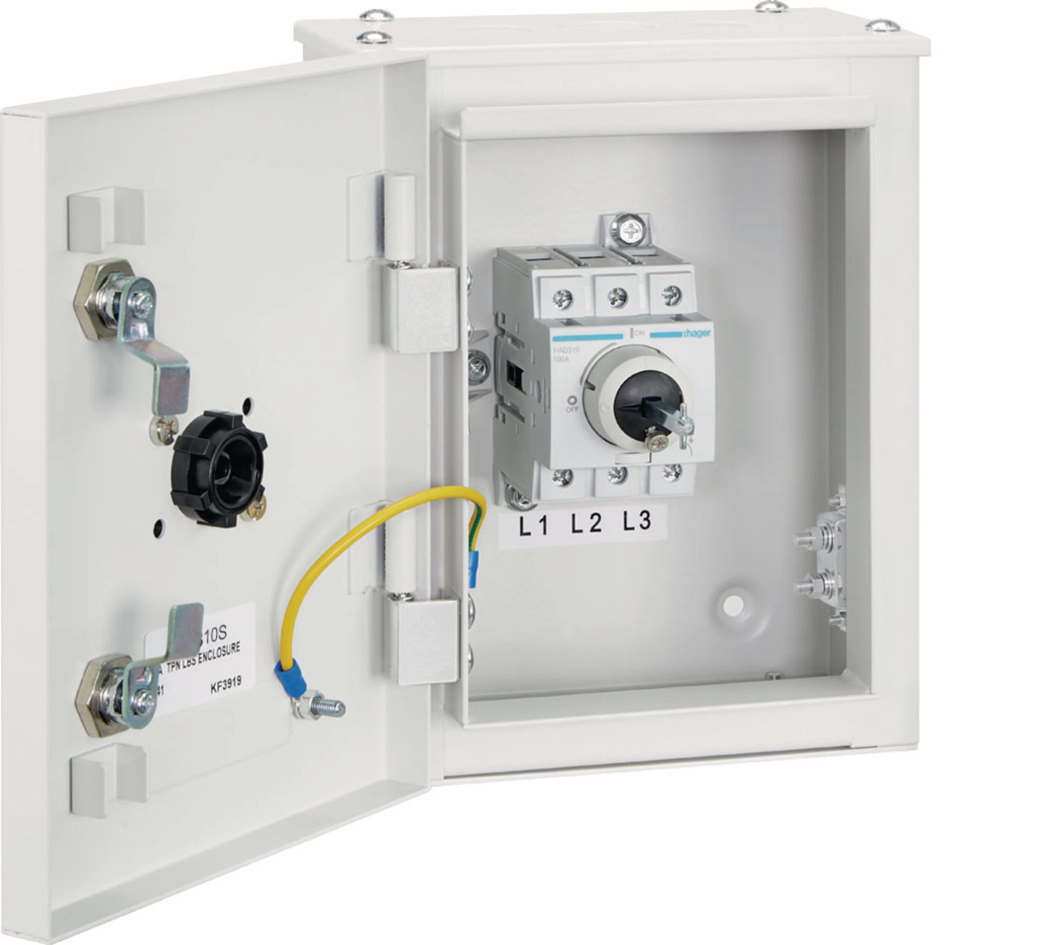 Enclosed Switch Disconnector TPN 100A • JAB310S | Hager