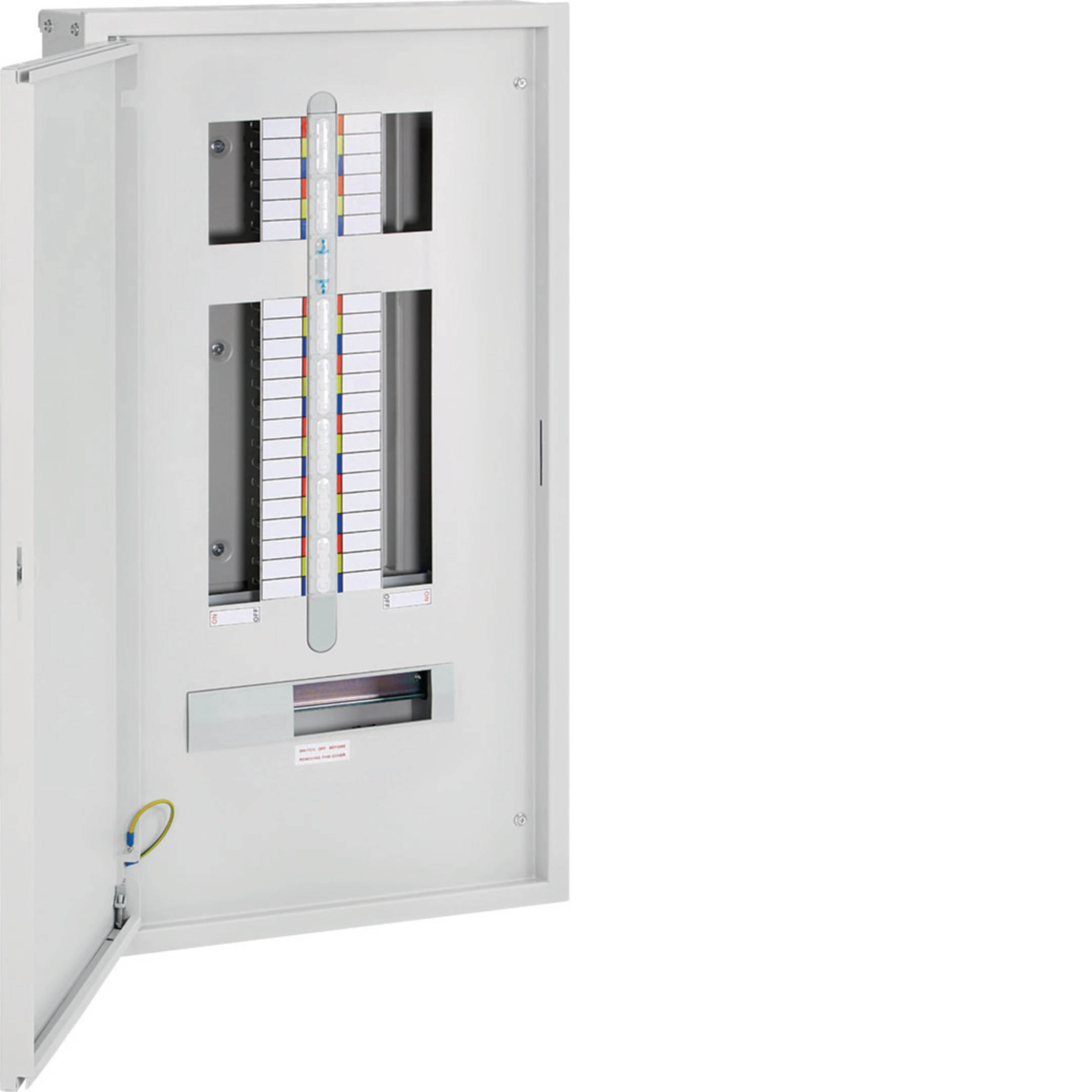 125A TPN BOARD, INVICTA, 10+4WAY, SURFACE • JK1B104S2 | Hager