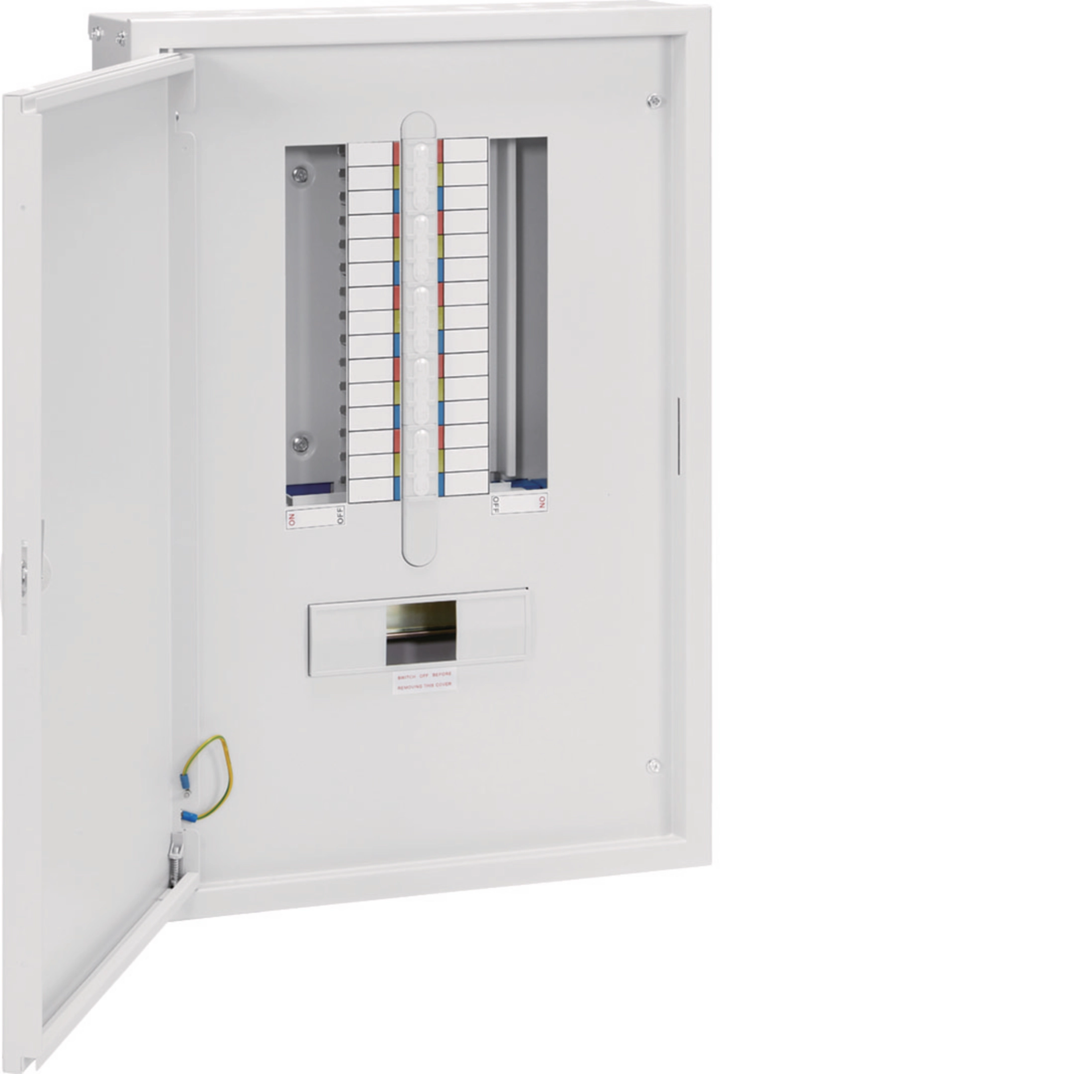 125A TPN BOARD, INVICTA, 10WAY, SURFACE • JK1B10S2 | Hager