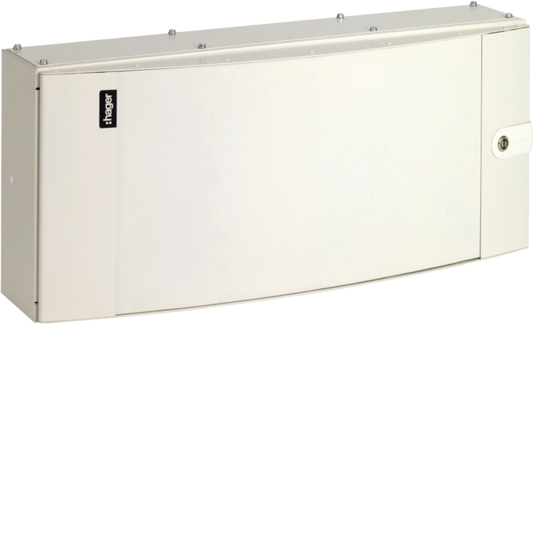 250A 24 Way TPN Board Glazed • JK224BG | Hager