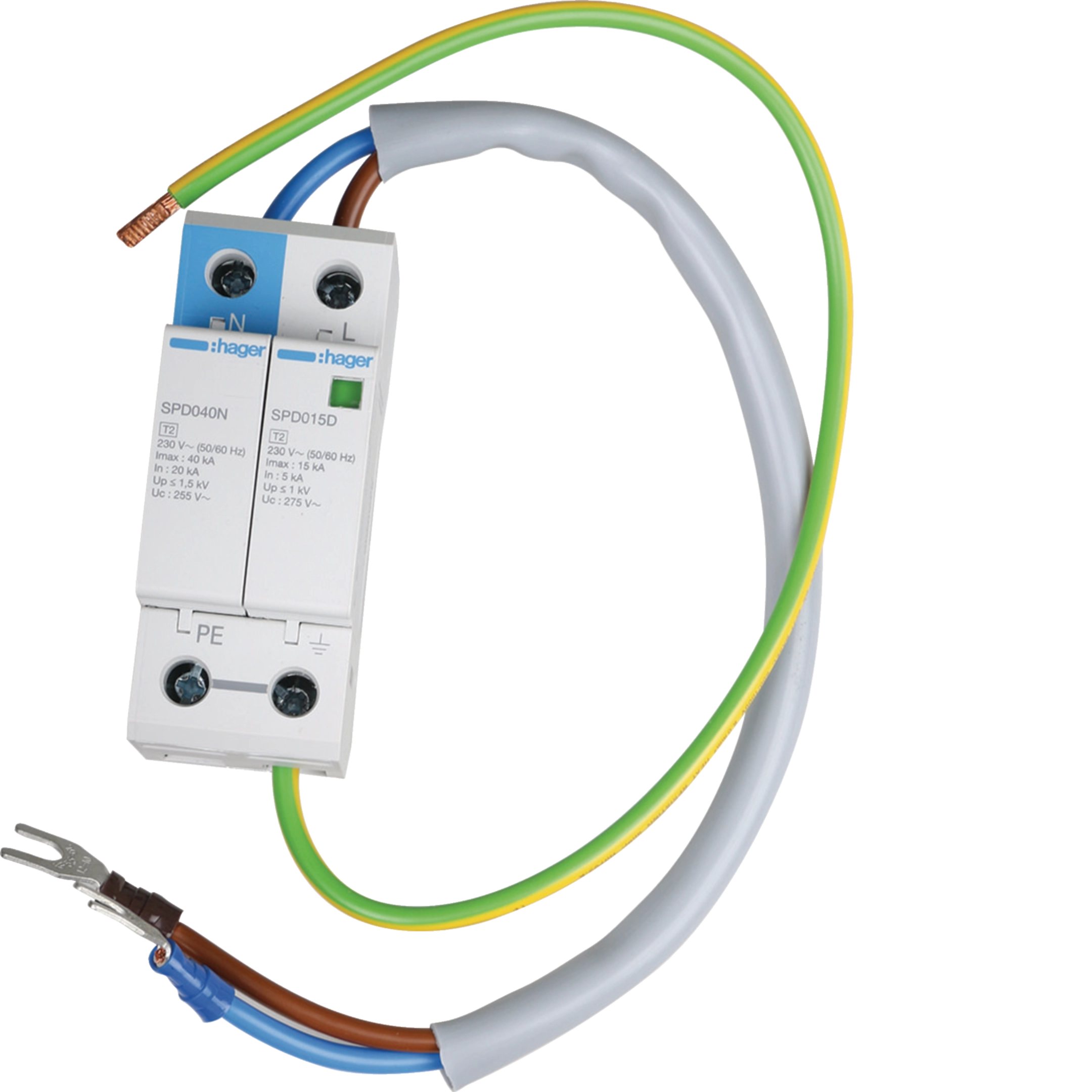 CU Surge Protection Kit Type 2 • VM02SPD | Hager