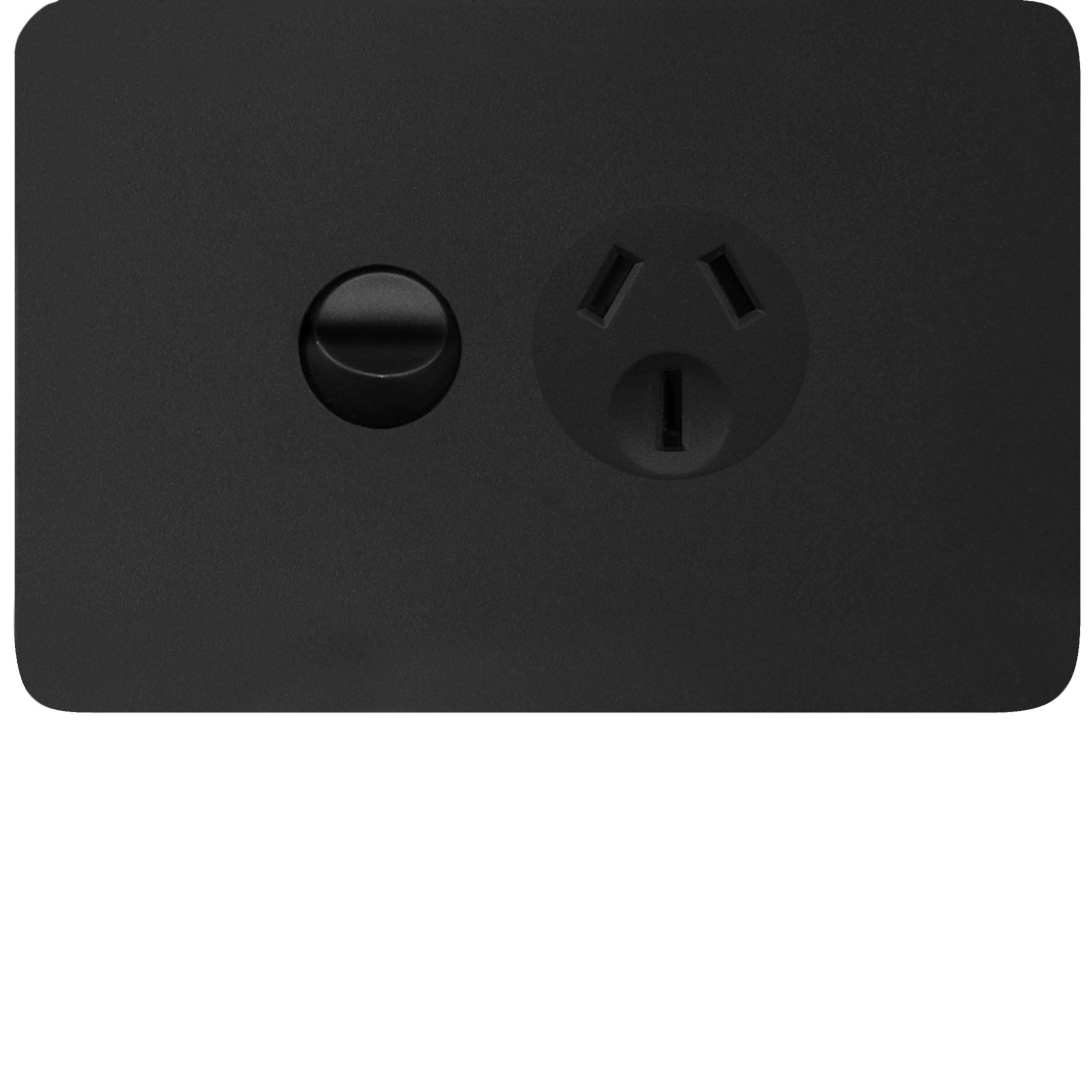 Allure Single GPO 20A MB • WBHP120-MB | Hager