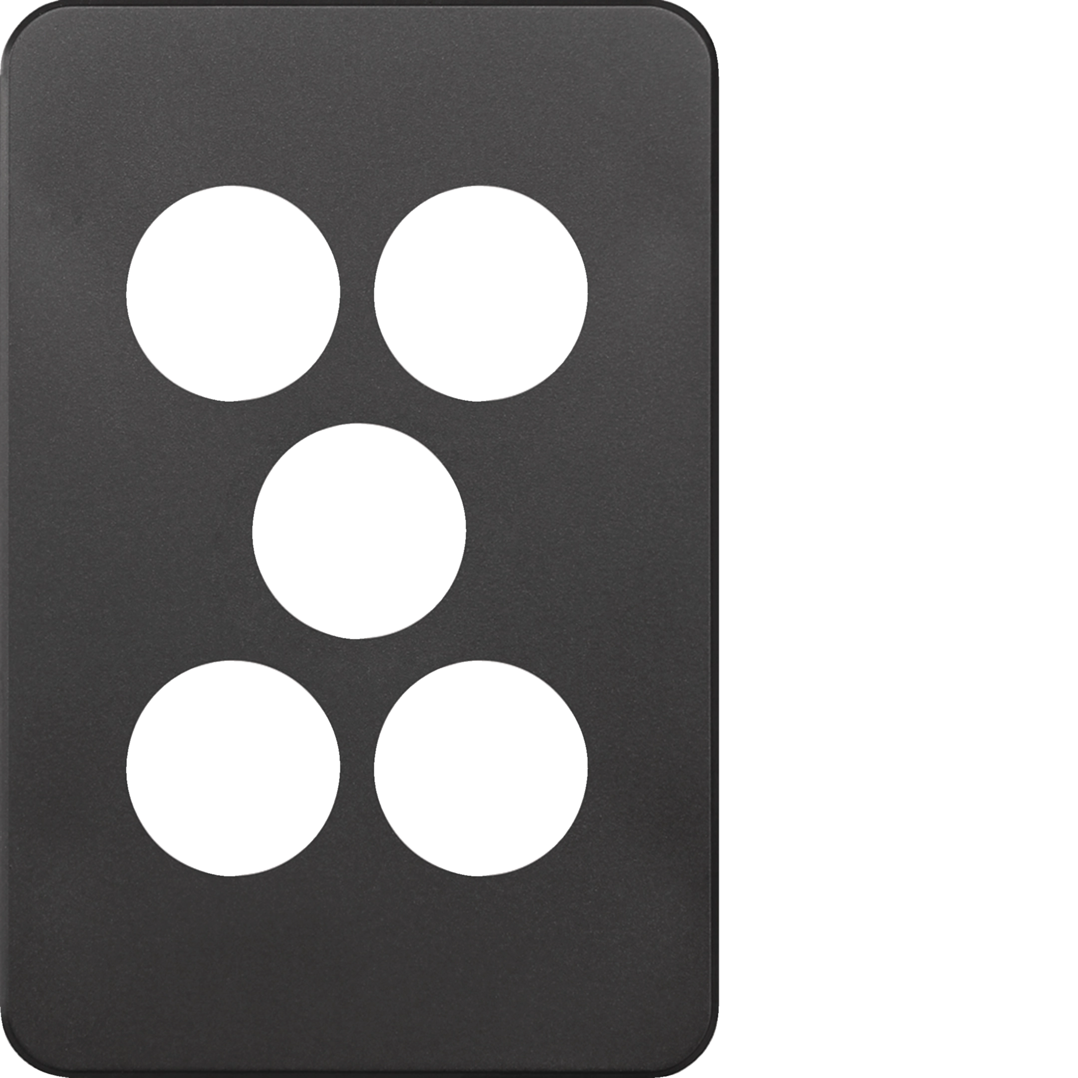 Silhouette 5G switch cover MB • WBSCV5-MB | Hager