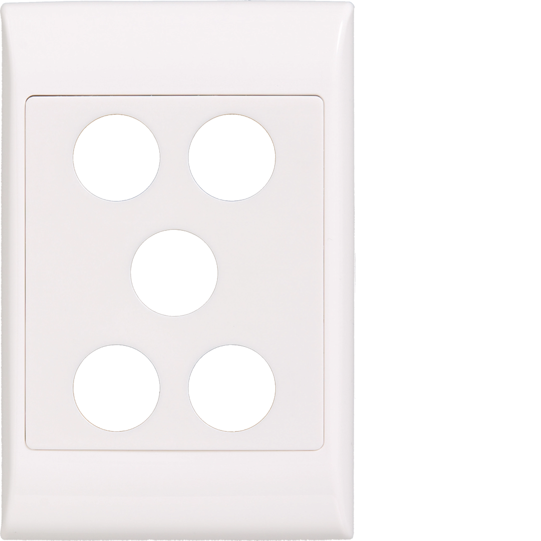 Premiere 5G switch plate • WBSP5 | Hager