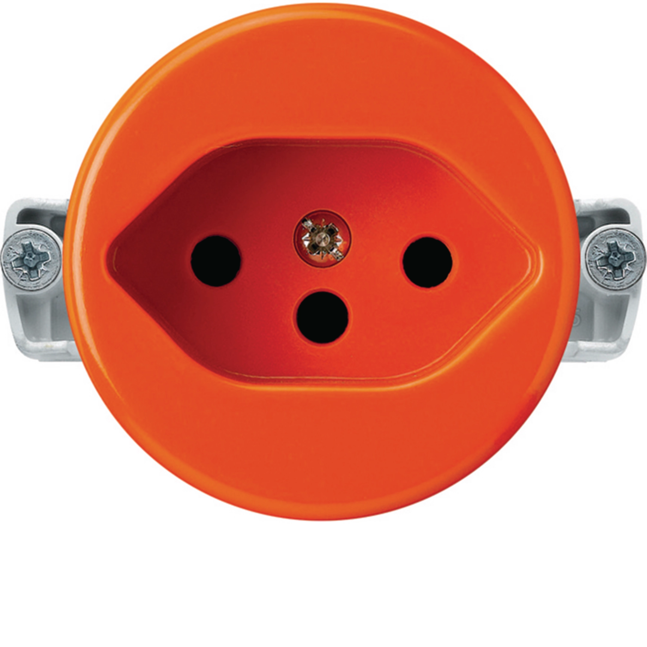 ba. A: Steckdose Typ 13 orange • WH11580306A | Hager