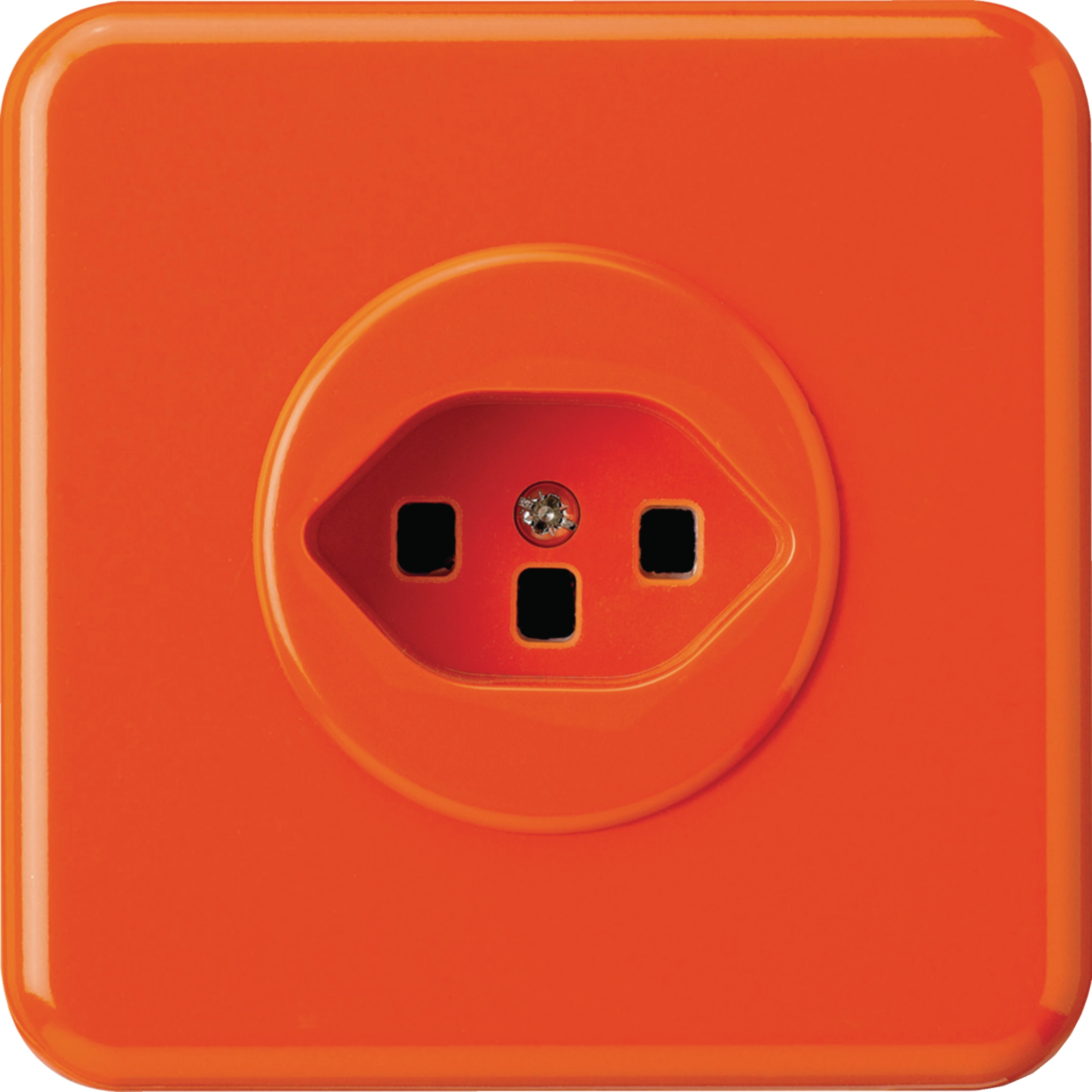 ba. C: Steckdose Typ 23, orange • WH11585306C | Hager