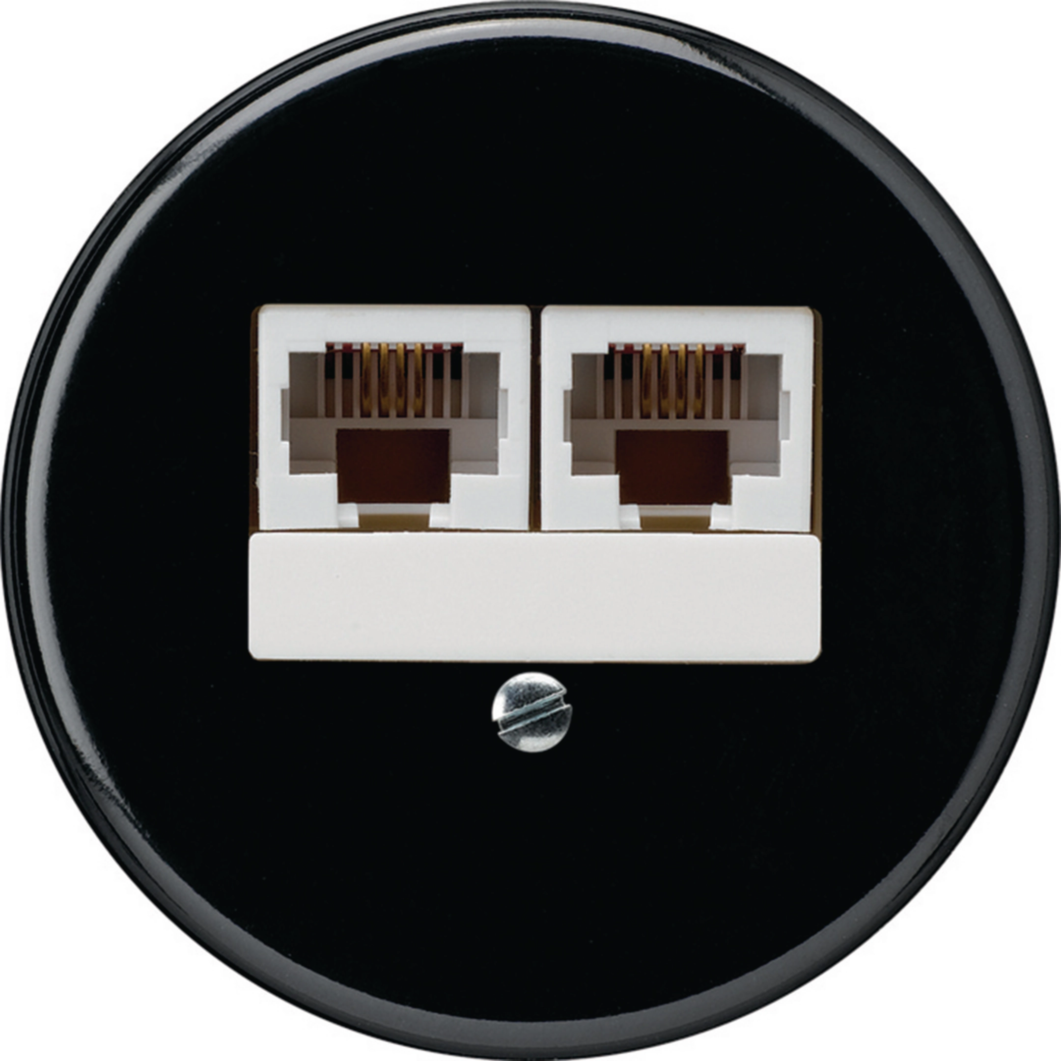 ba. A: 2x RJ45 UTP UTP 4p parallel sw • WH41401005A | Hager