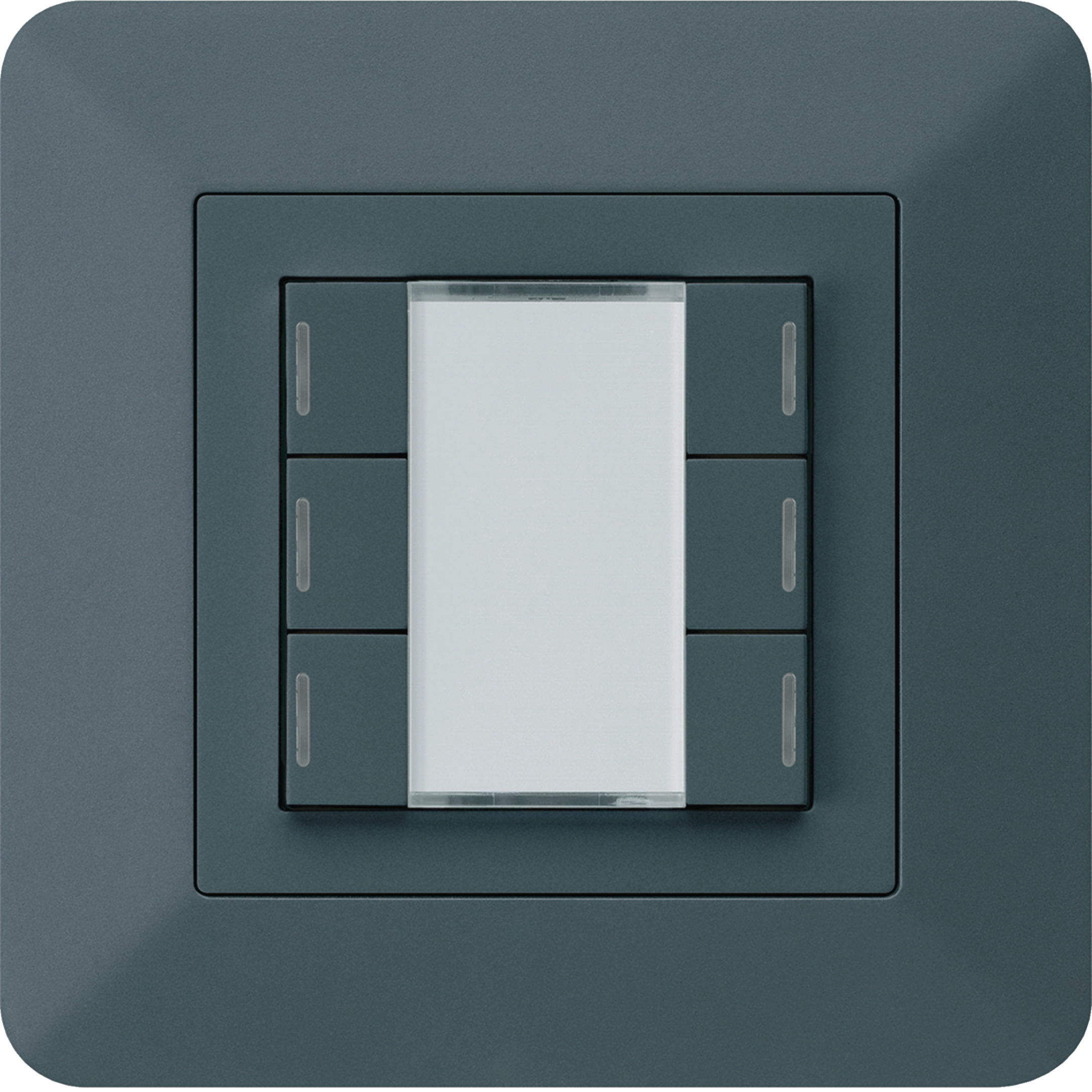 ka.trend C + KNX-BCU: 6x IMP +RGB-LED an • WHTT41604C | Hager