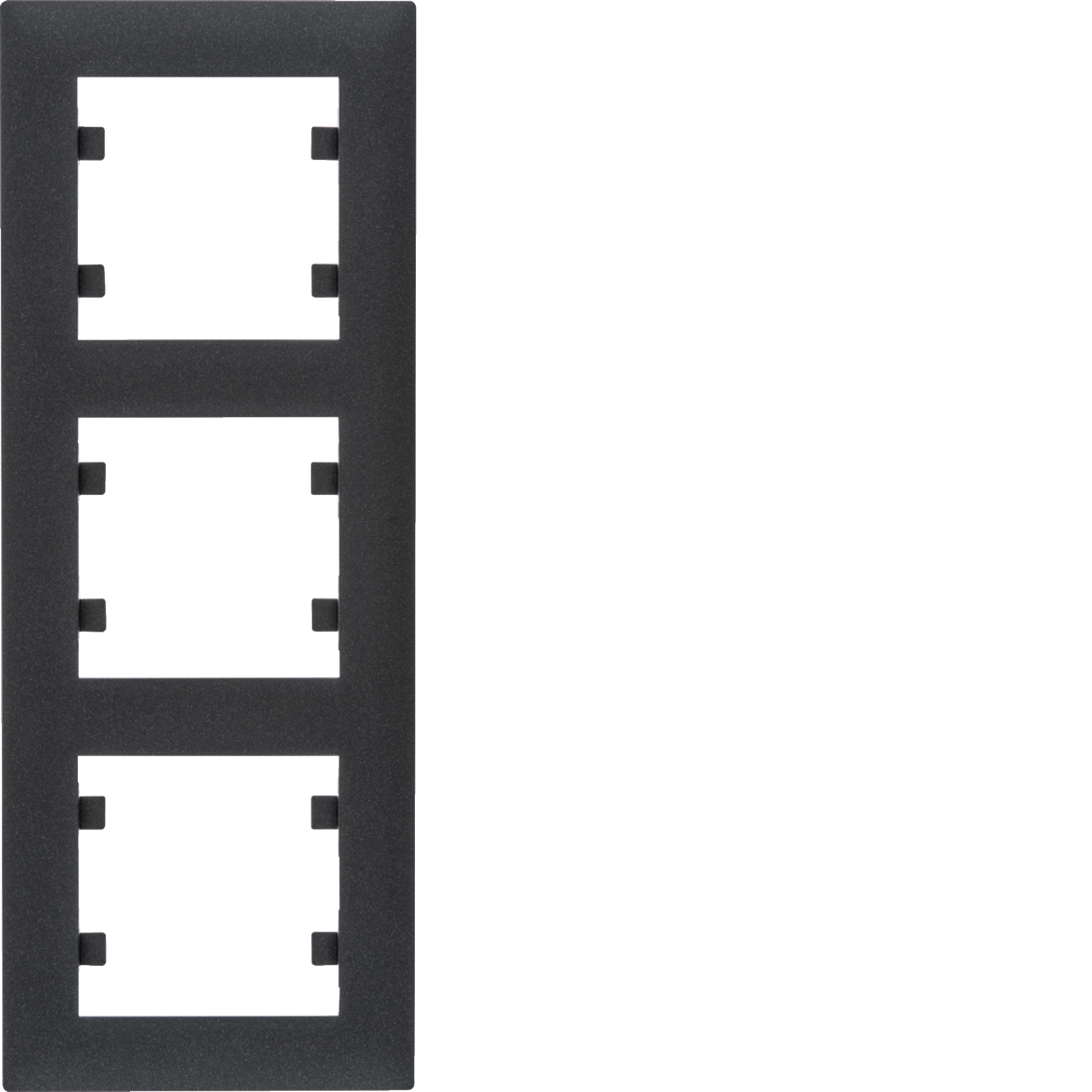 intense Quadro x3 vert. - preto • WL5633 | Hager