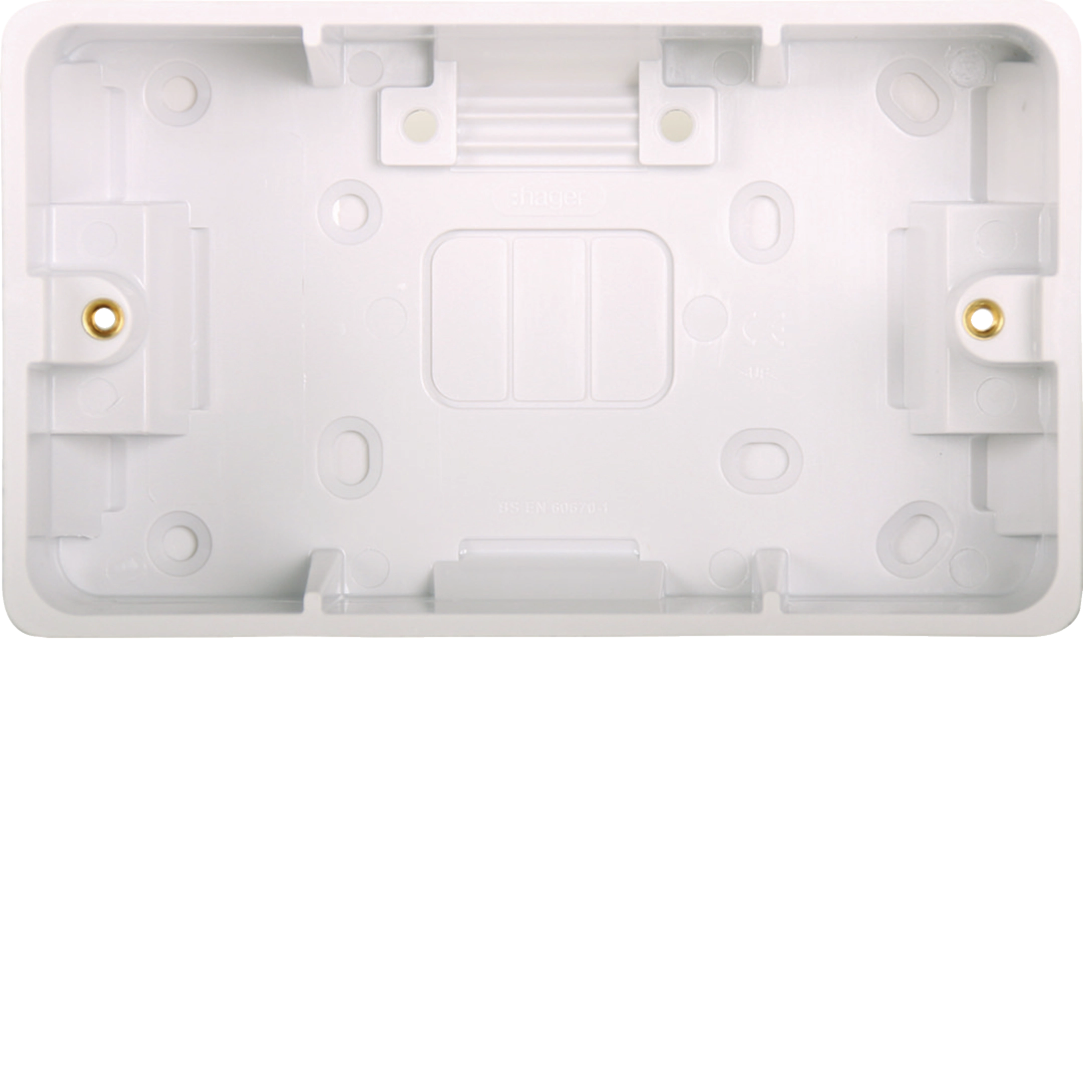 46MM DEEP MOULDED SHAVER BOX • WMPB2/46 | Hager