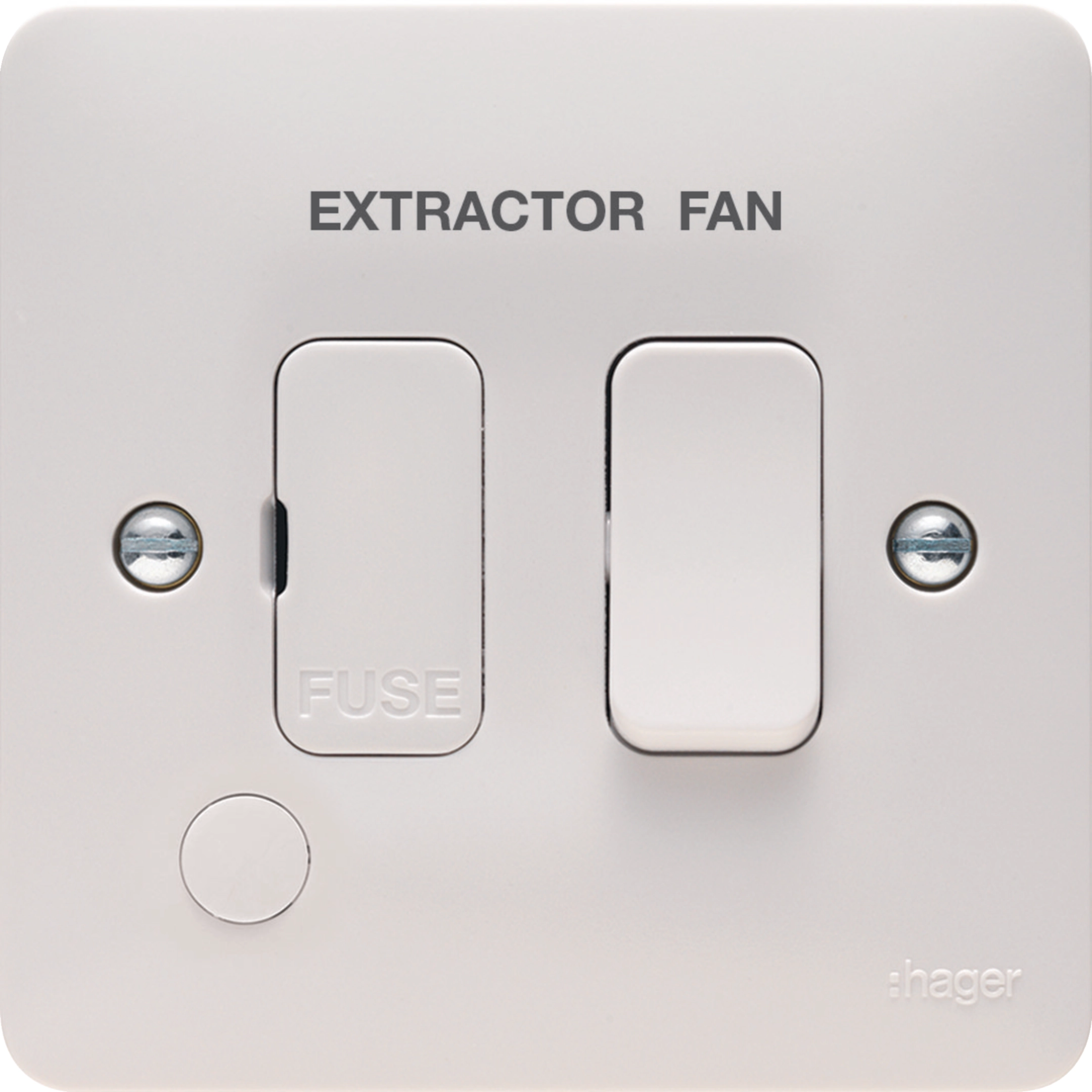 13A FCU SWITCHD FLEX OUTLT MKD EXT FAN • WMSSU83FO/EF | Hager