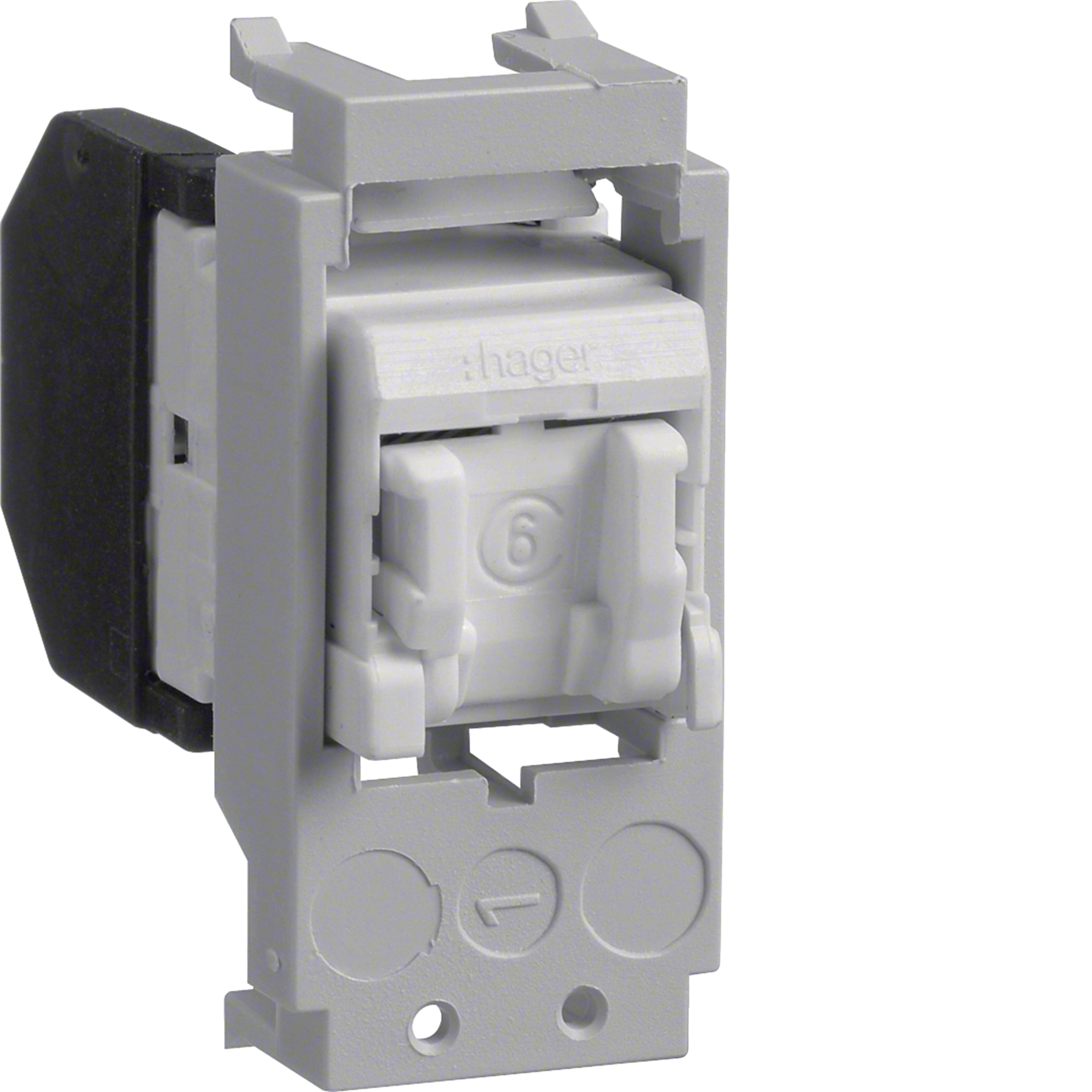 Modular Jack RJ45 Cat.6a UTP • WUV73 | Hager