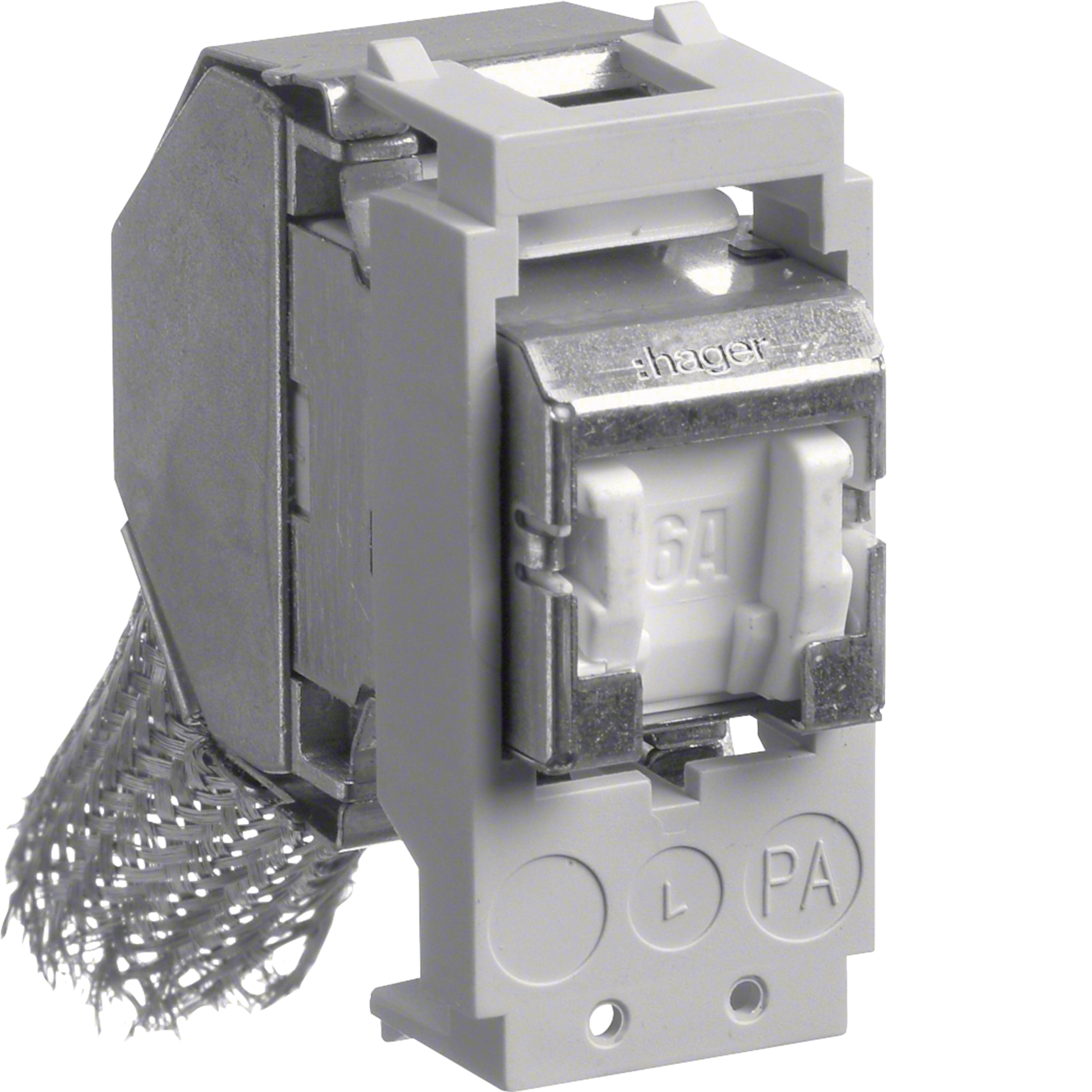 Modular Jack RJ45 Cat.6a STP • WUV76 | Hager