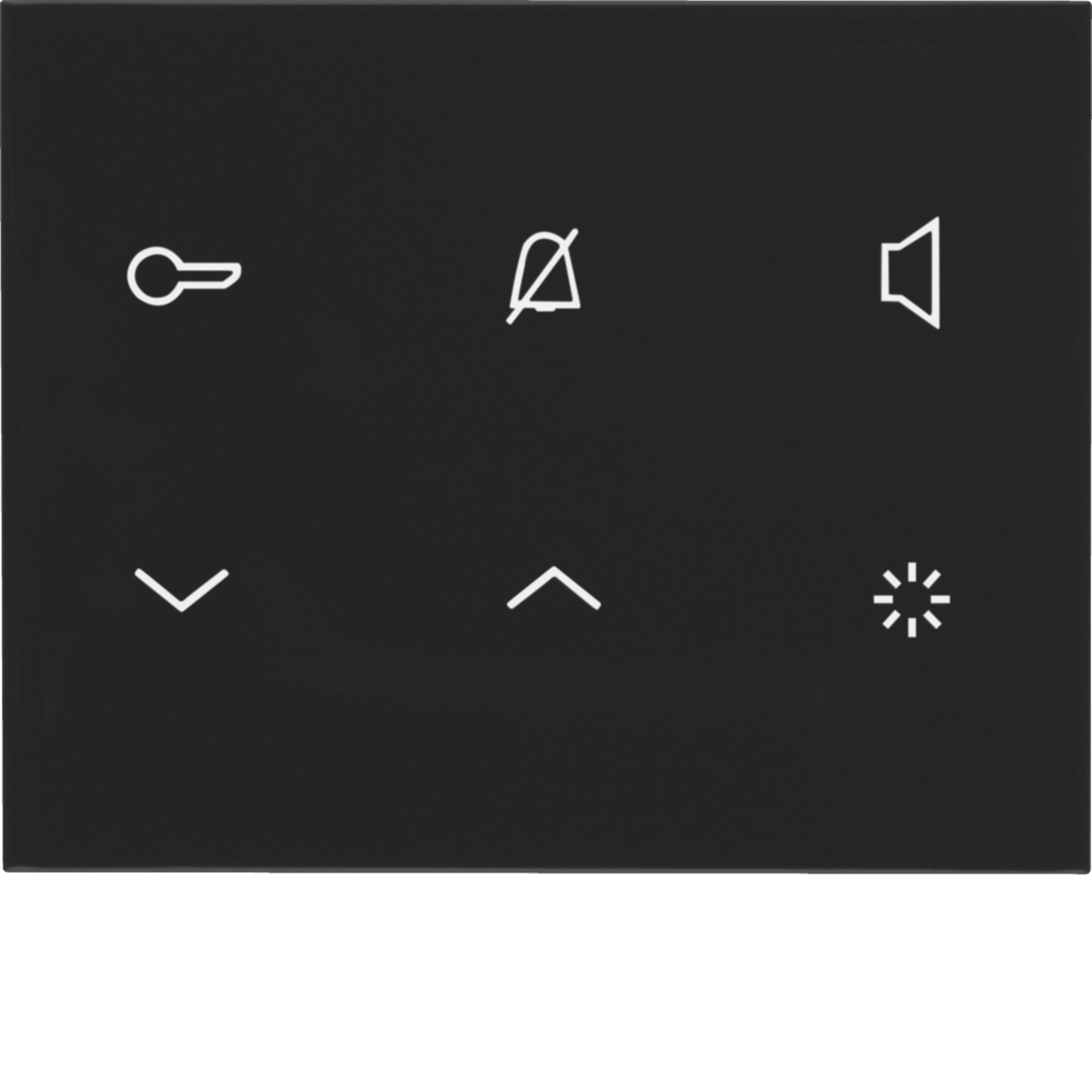 Indoor stat aud SM 2w bk glossy touch • REA125X | Hager