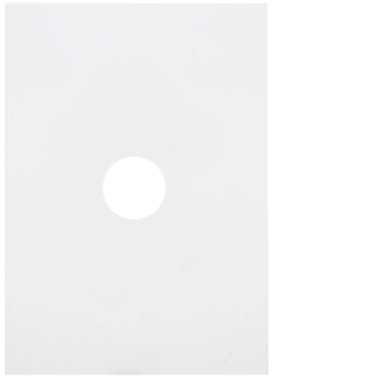 FIN 1 Gang Switch Plate • WBQSP1 | Hager