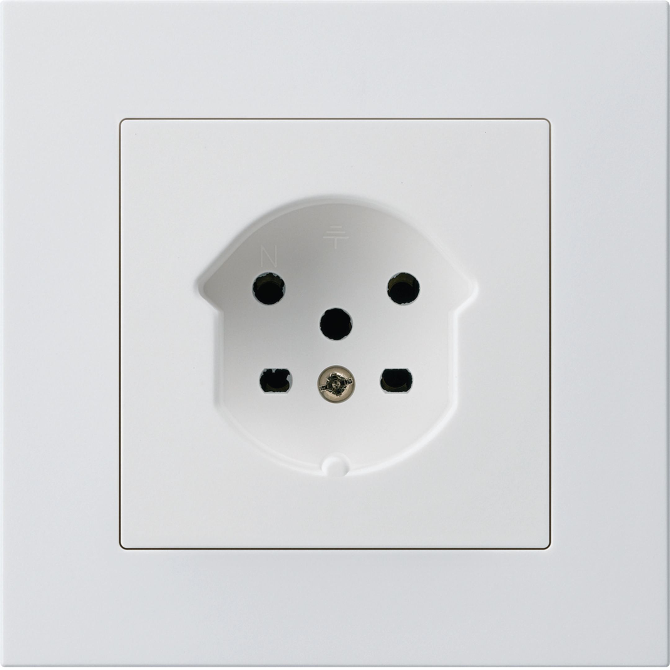 ka.pro C: Steckdose Typ 15 ultraweiss • WH27593200C | Hager