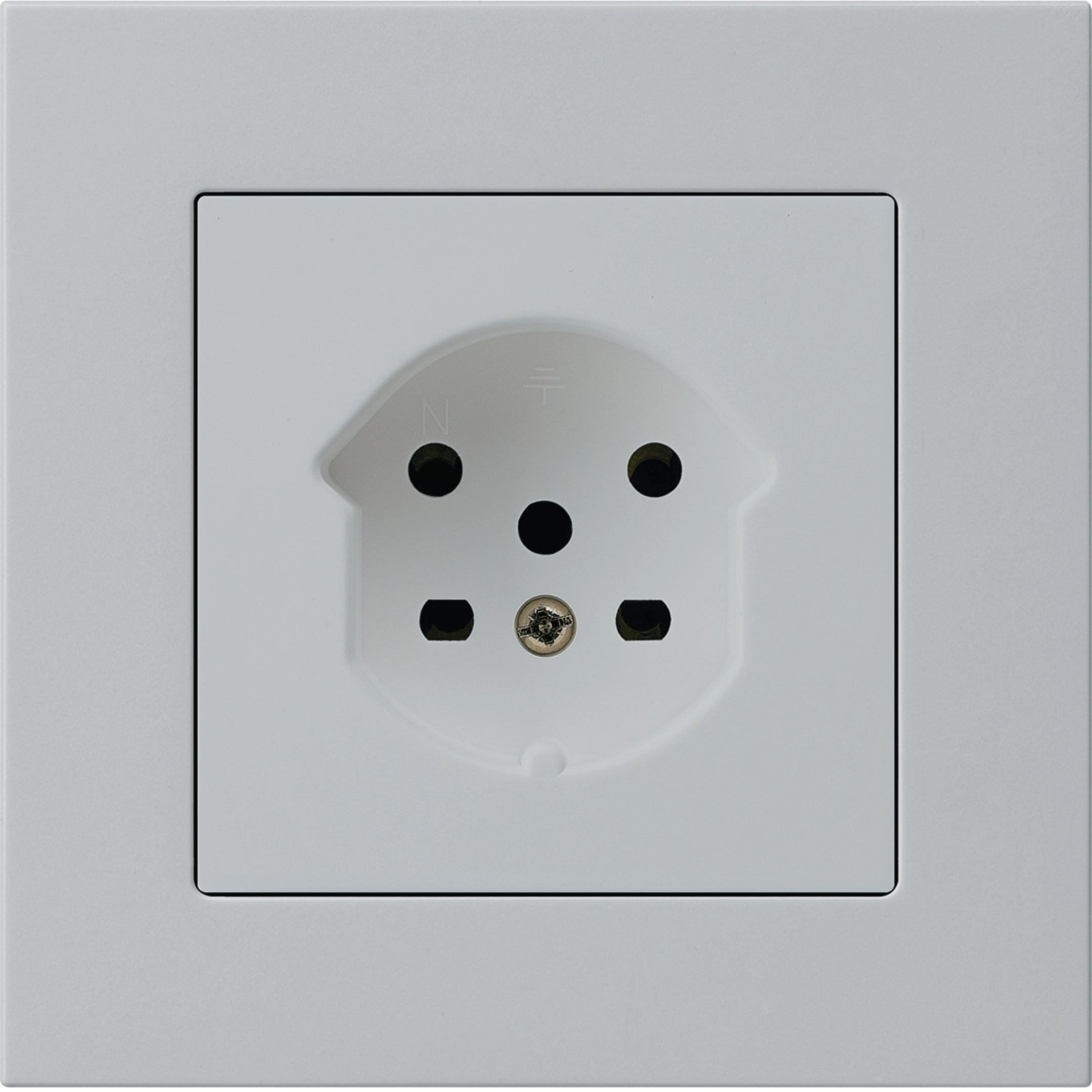 ka.pro C: Steckdose Typ 15 lichtgrau • WH27593203C | Hager