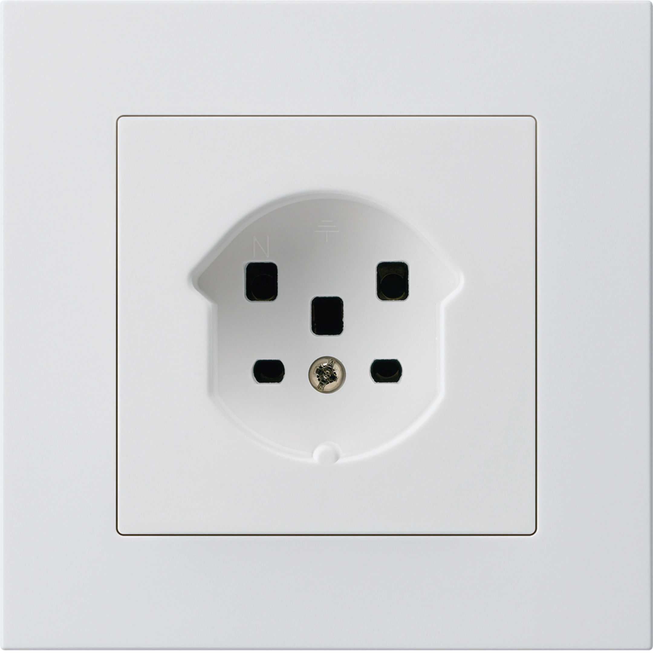 ka.pro C: Steckdose Typ 25 ultraweiss • WH27596200C | Hager