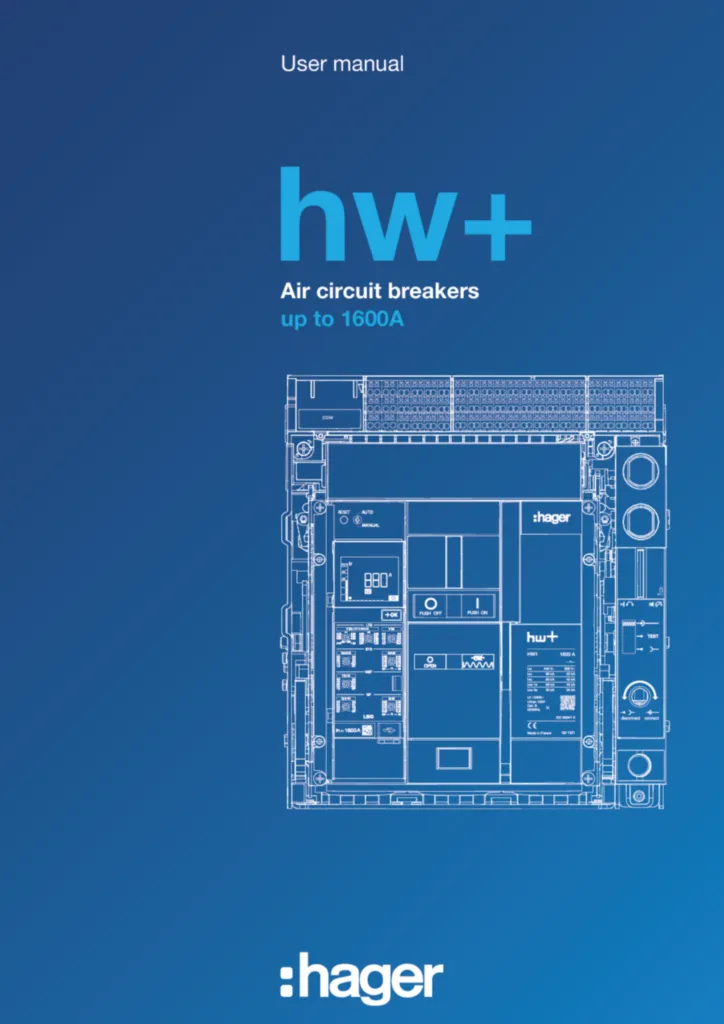 ACB HW1 66kA 1250A 4P fast • HW1E412FB | Hager
