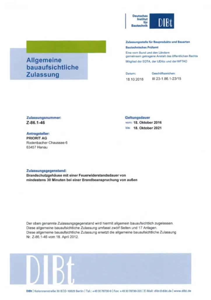 Brand.Schrank, univers, F30, 918x664mm • FB52LN | Hager