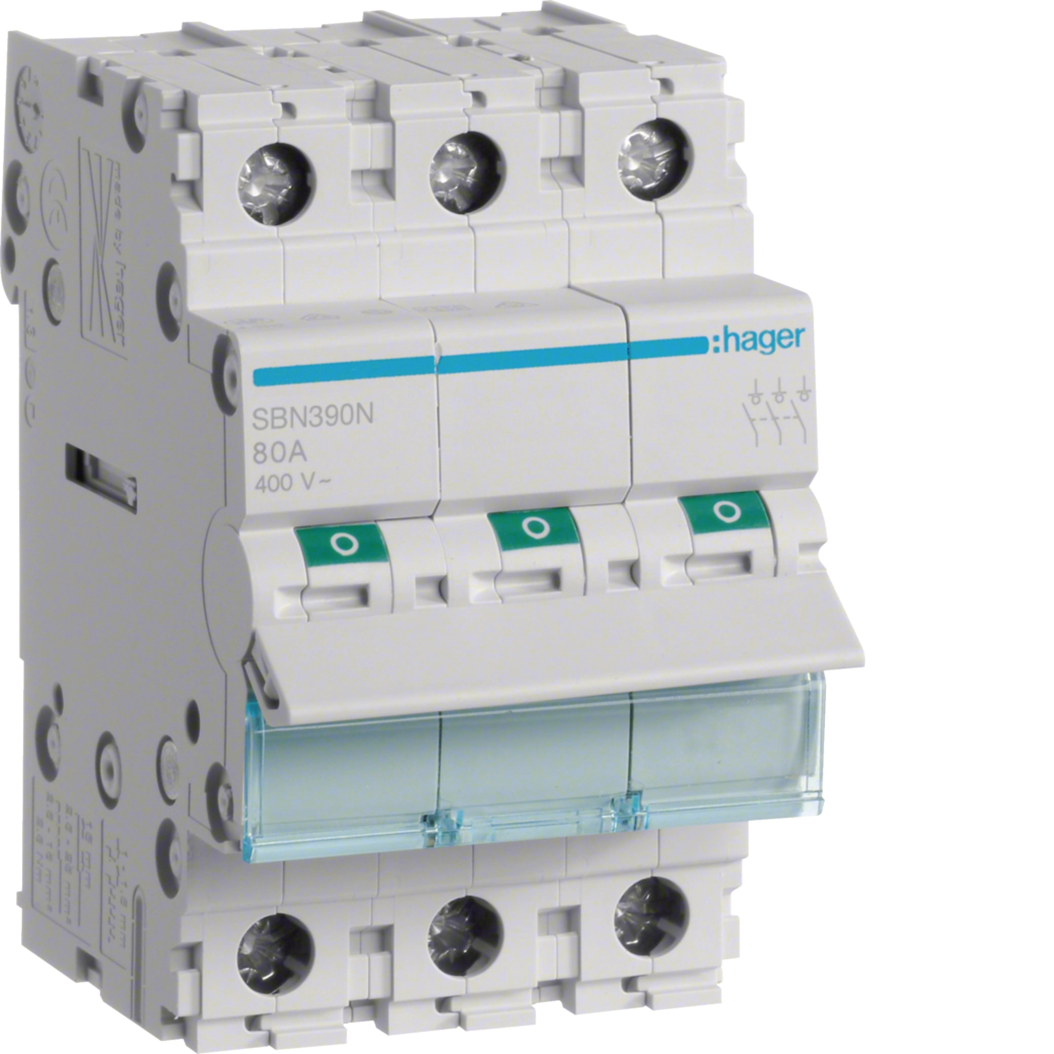 3P 100A Switch • SBN390N | Hager