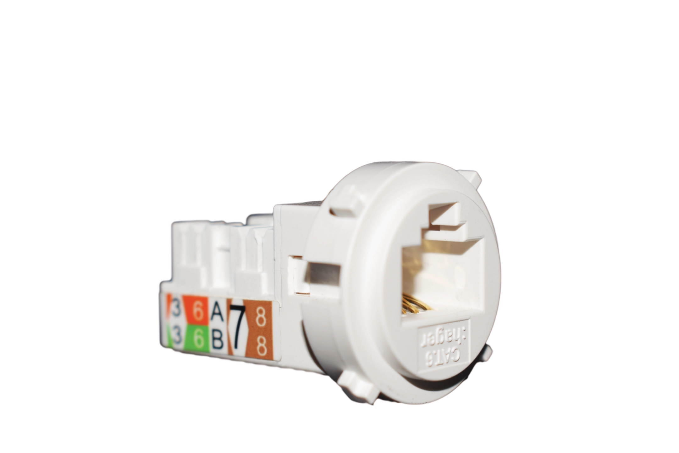CAT6 Data Mech White • WBMCAT6 | Hager