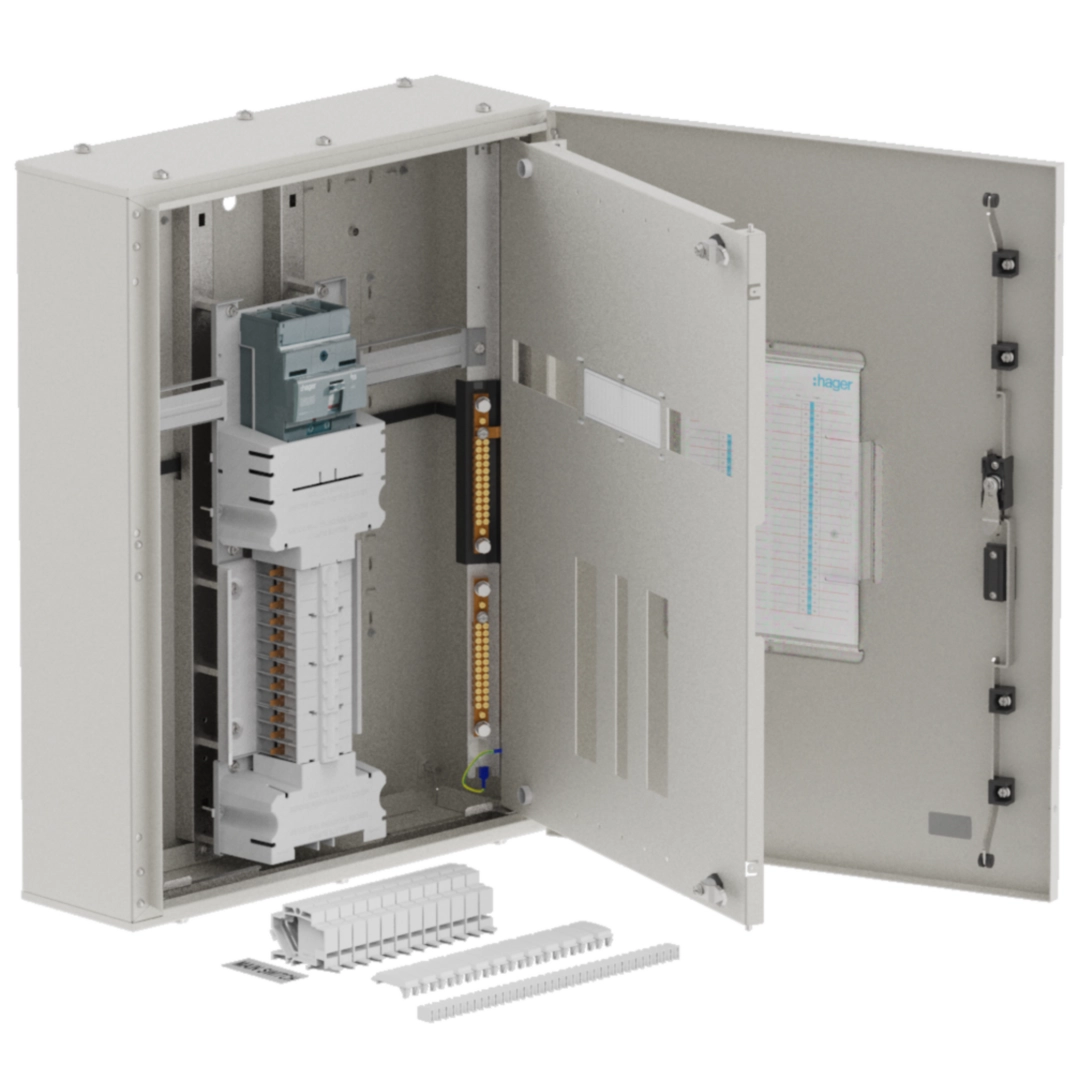 Pole filler, Consumer Unit, Single pole • JP012 | Hager