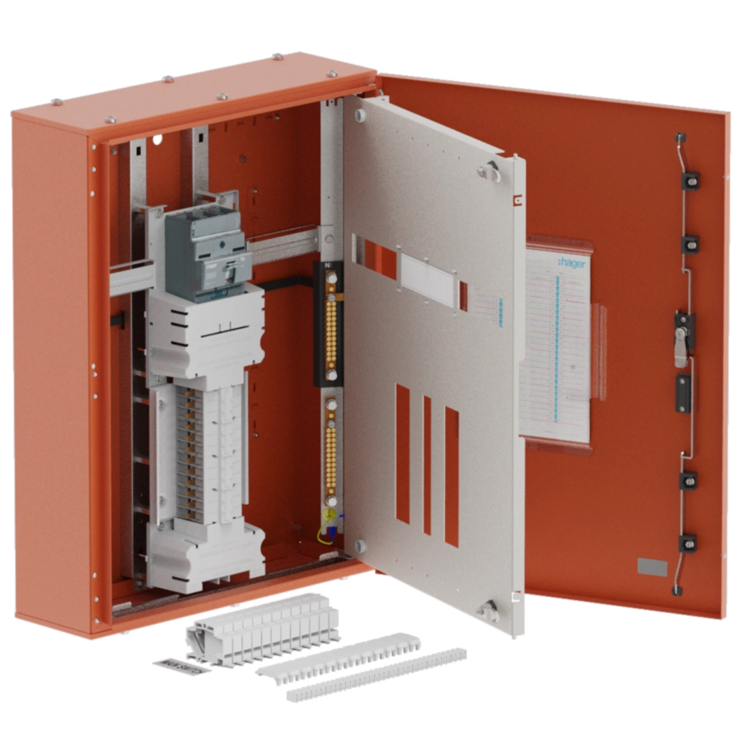 Pole filler, Consumer Unit, Single pole • JP012 | Hager