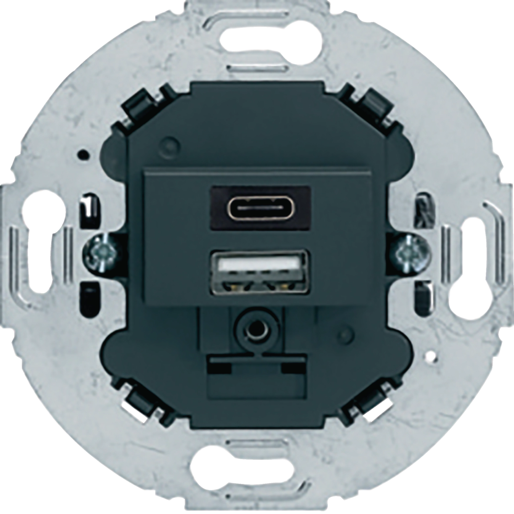 USB A+C 230V 3A 1930/R.classic ant.mt • 260415 | Hager