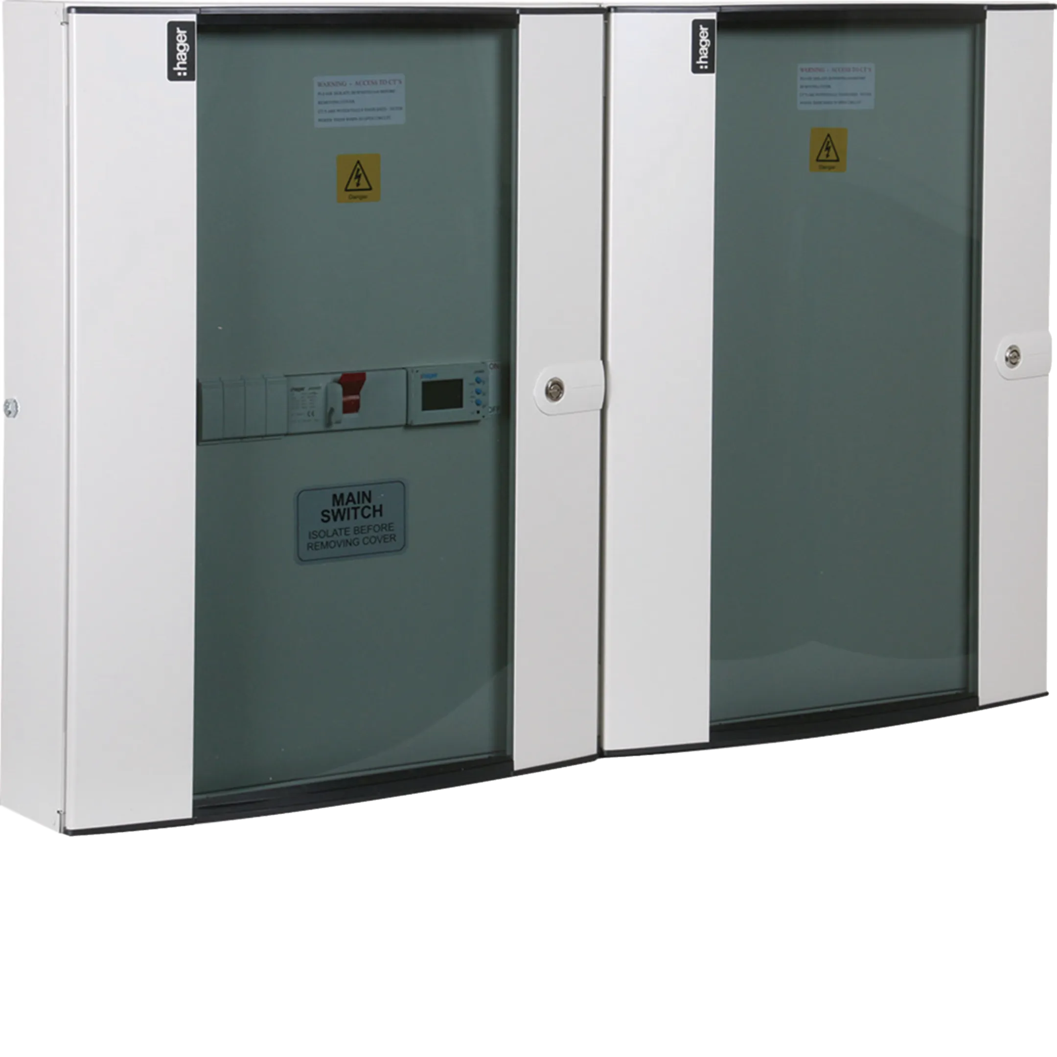 250A Dual Meter Incomer Board MID • JKD250MID | Hager