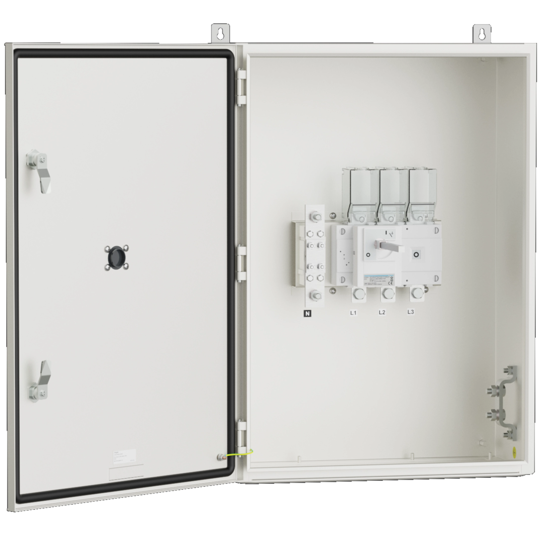 Enclosed LBS, 400A, TPN, IP65 • JAG340S-IP65 | Hager