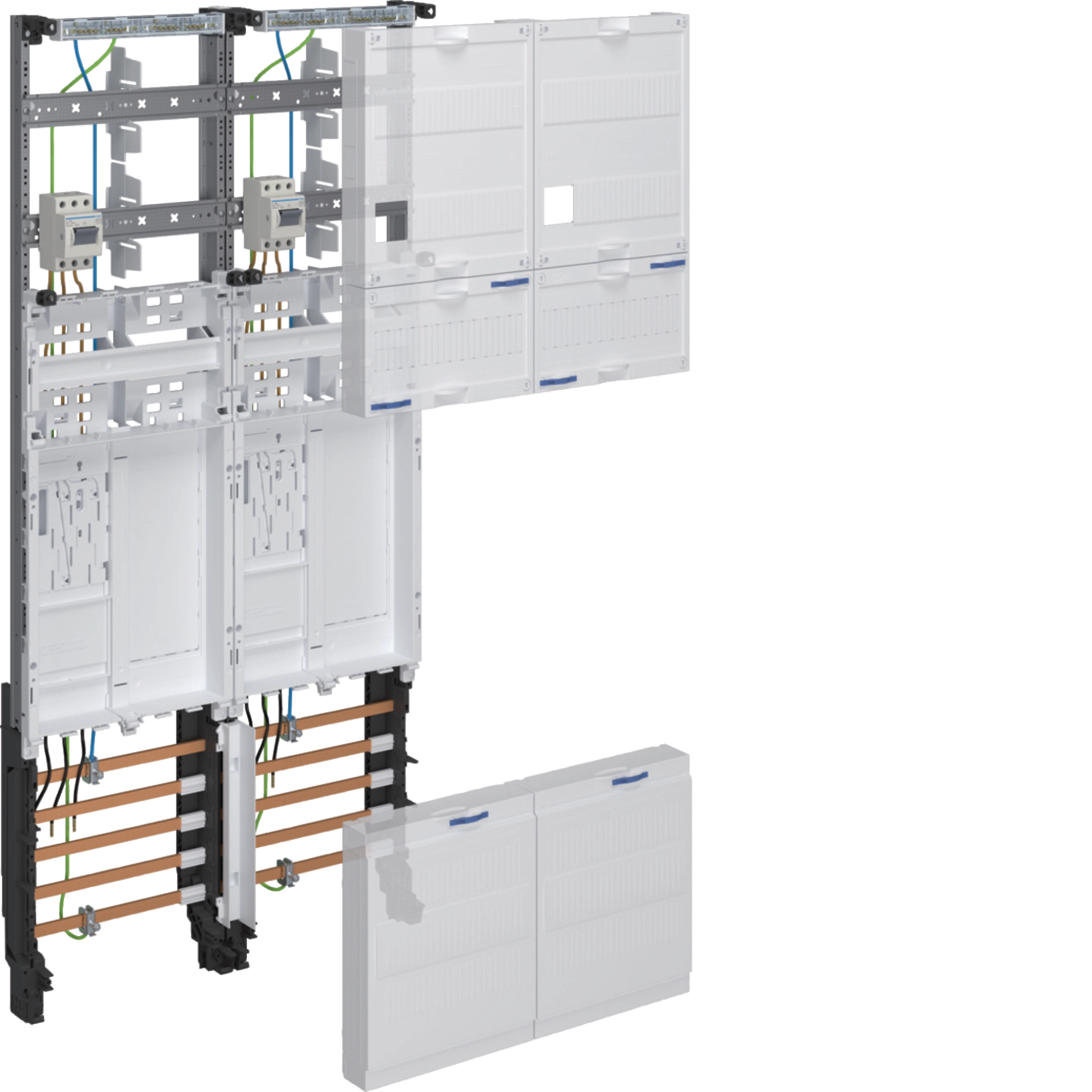 KF, universZ, 1050mm, 2ZP, 2feld • ZK3EL22T | Hager