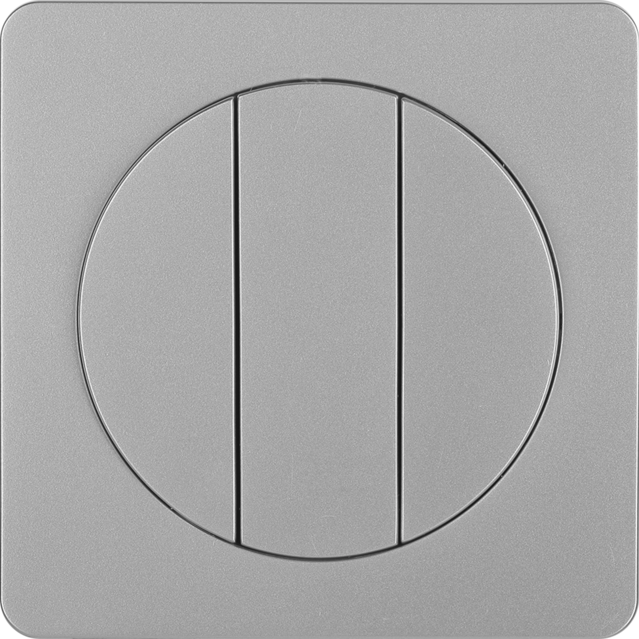 16AX 3G 1W round switch;as • WGCXR131AS | Hager