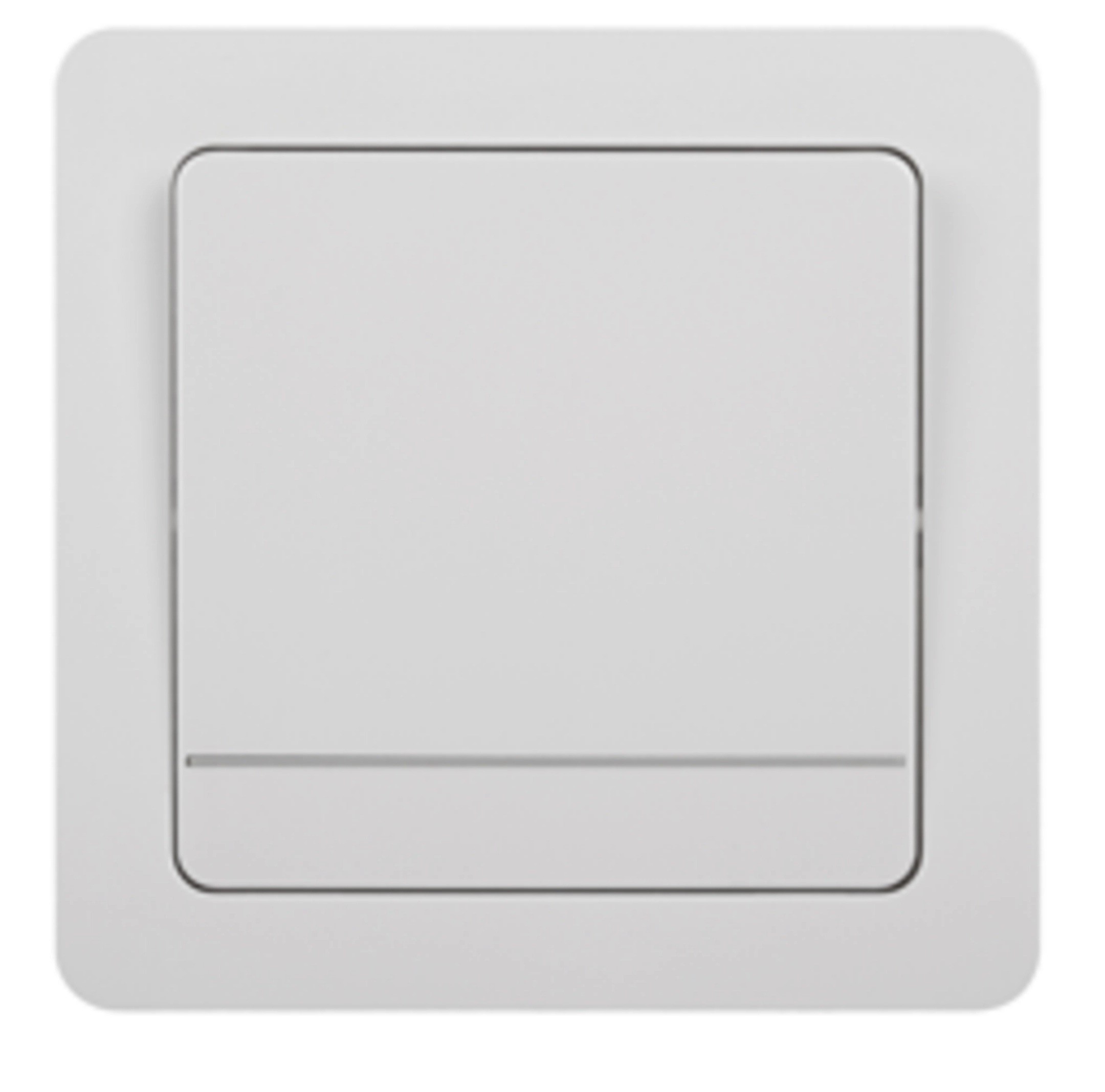16AX 1G 1W switch w/fluorescence • WGCL111F | Hager