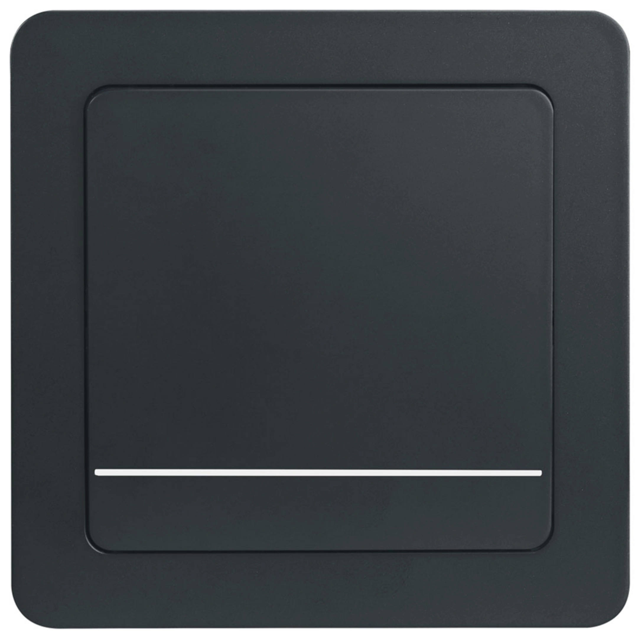 16AX 1G 1W switch w/fluorescence;kb • WGCXL111FKB | Hager