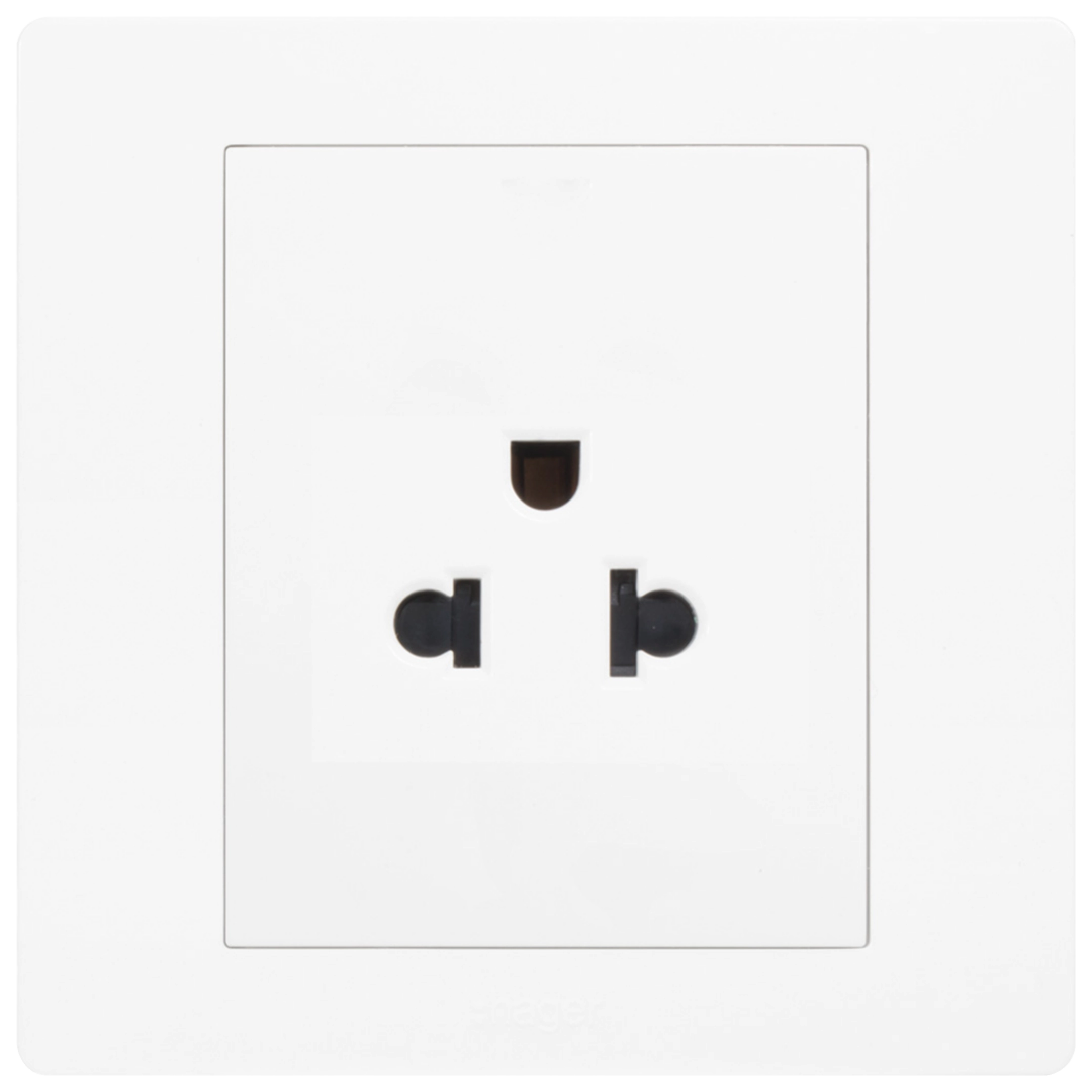 16A SINGLE EURO-AMERICAN SOCKET • WGMS116EA | Hager