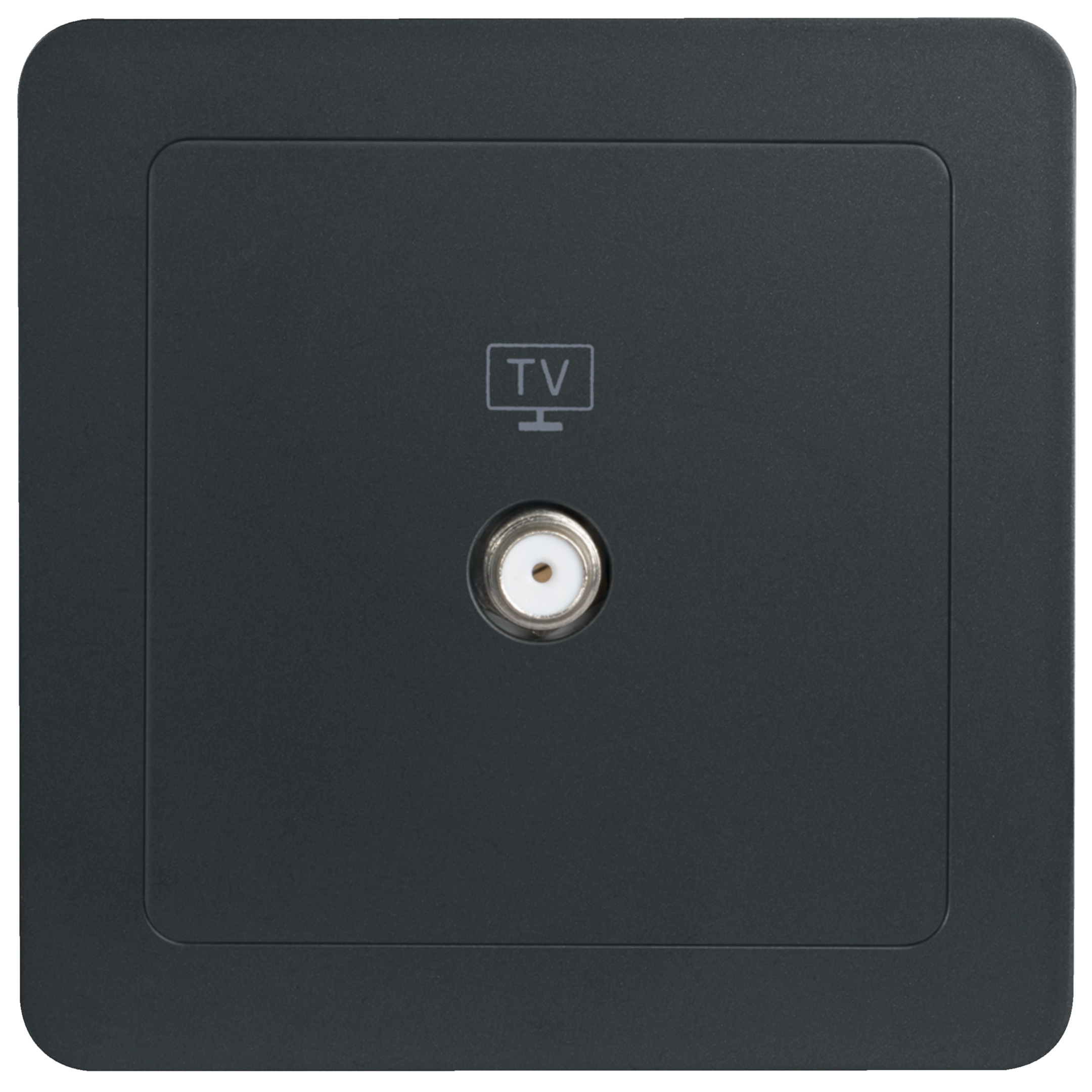 TV outlet f type (1mod);kb • WGCXT1TVFKB | Hager