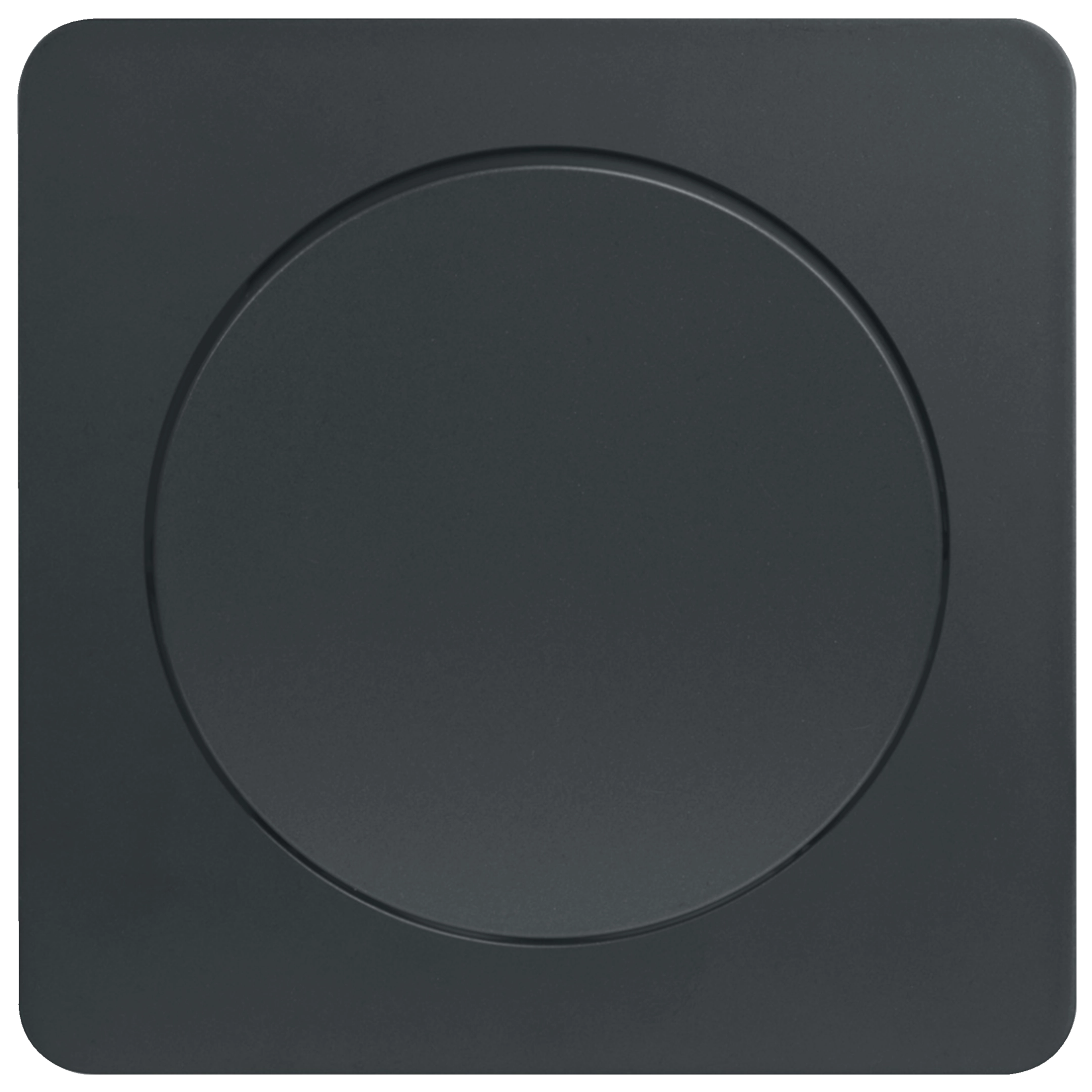 16AX 1G 1W round switch;kb • WGCXR111KB | Hager