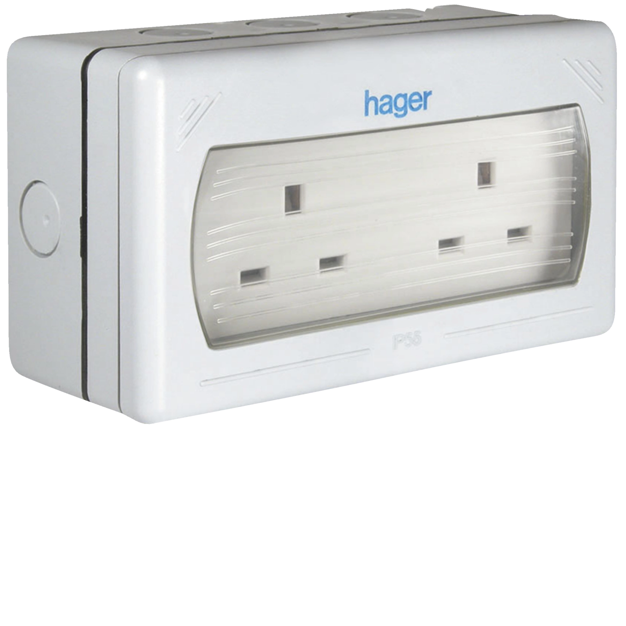 IP55 13A TWIN SOCKET • XSW5213 | Hager